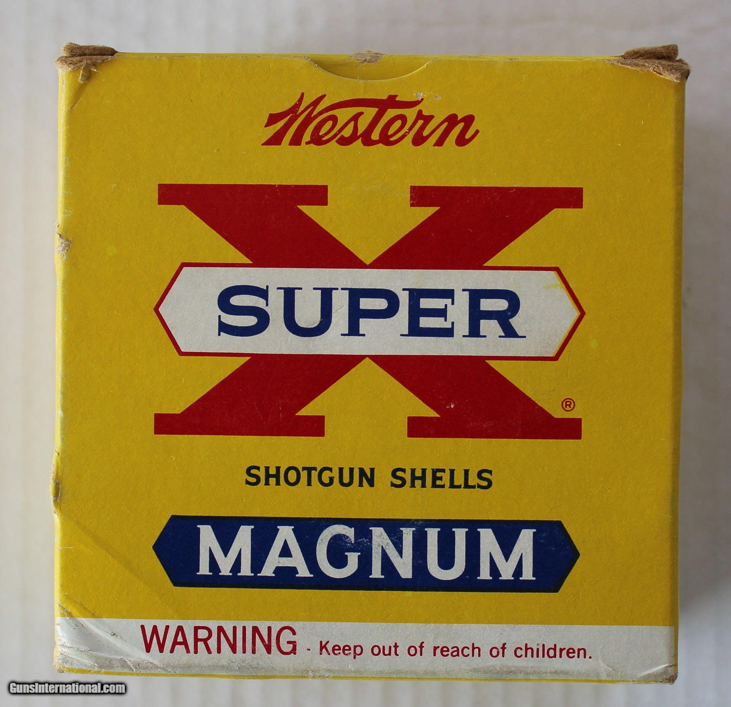 Mammoth Box of Western Super X Magnum 3 1/2 Inch 10 Gauge Paper Shells ...