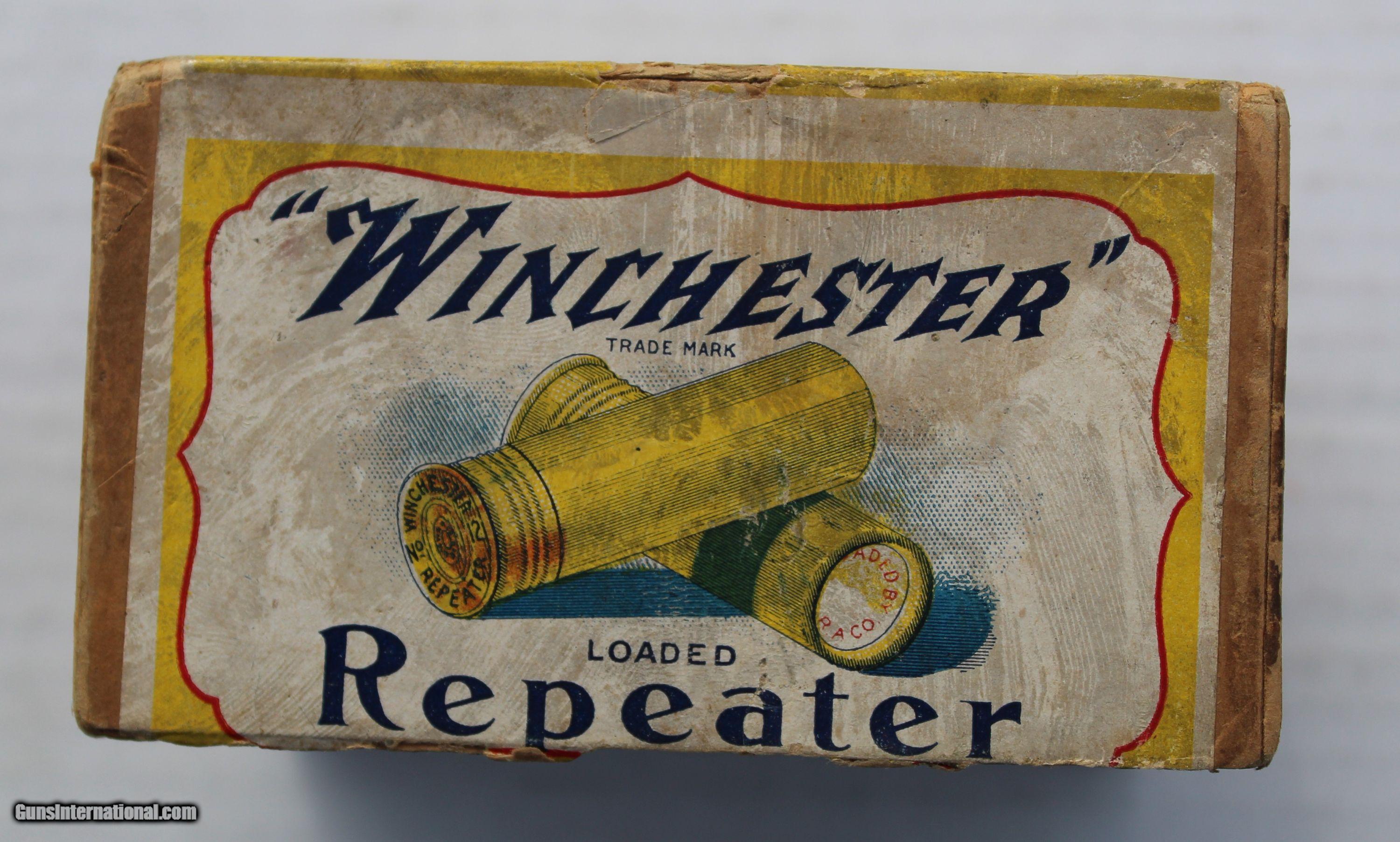 Two Piece Winchester Repeater Lightning Box with Devil's Tail Full ...