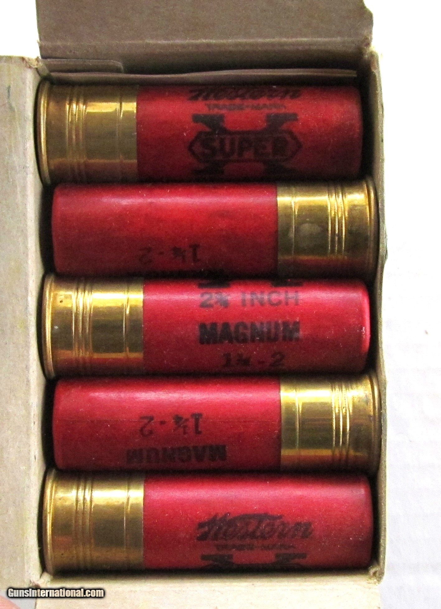 Two Boxes Western Super-X 16 Gauge "MAGNUM" Full and Correct Paper Shot ...