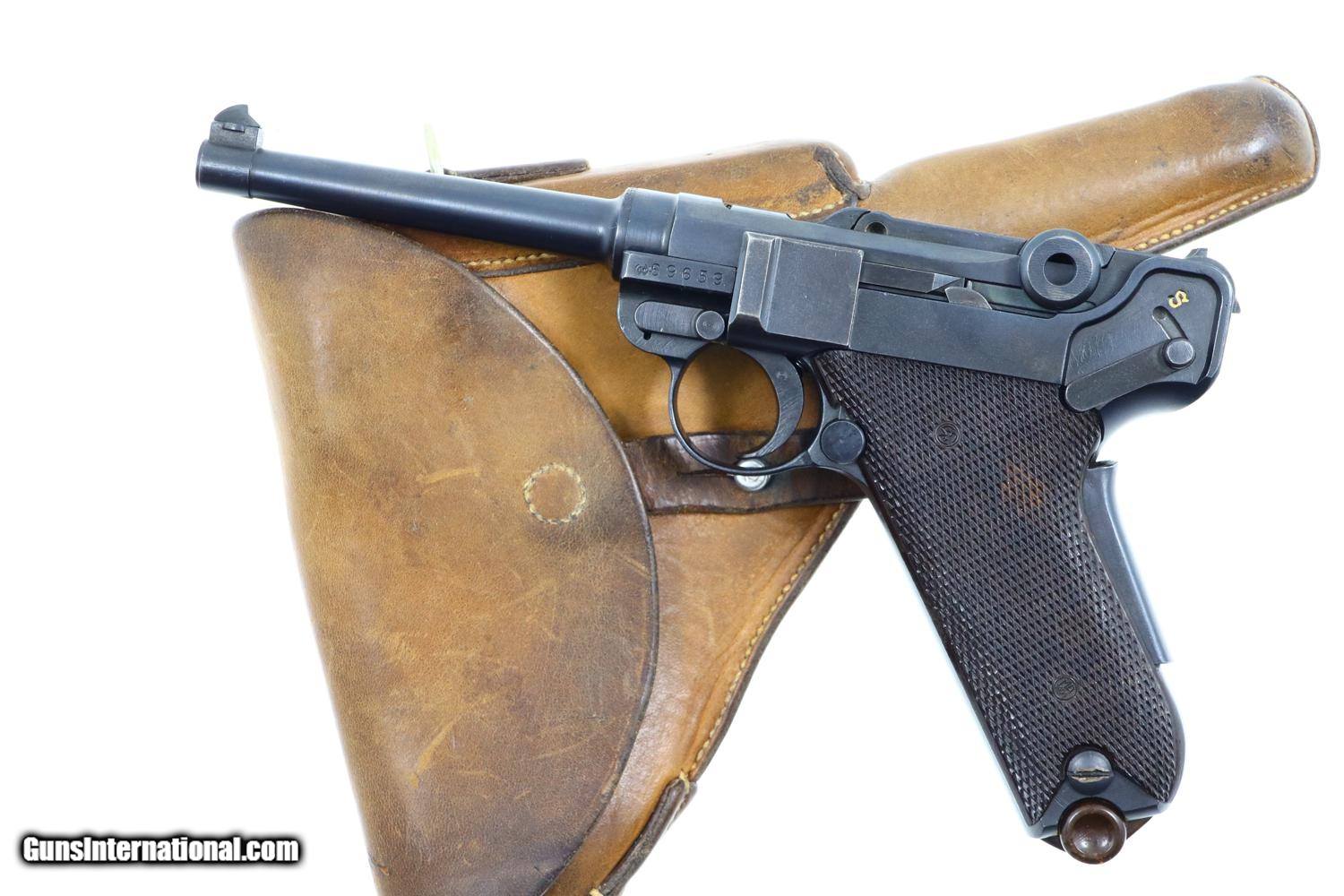 Bern, 1929, Swiss Military Luger, Rig, #69659, I-395