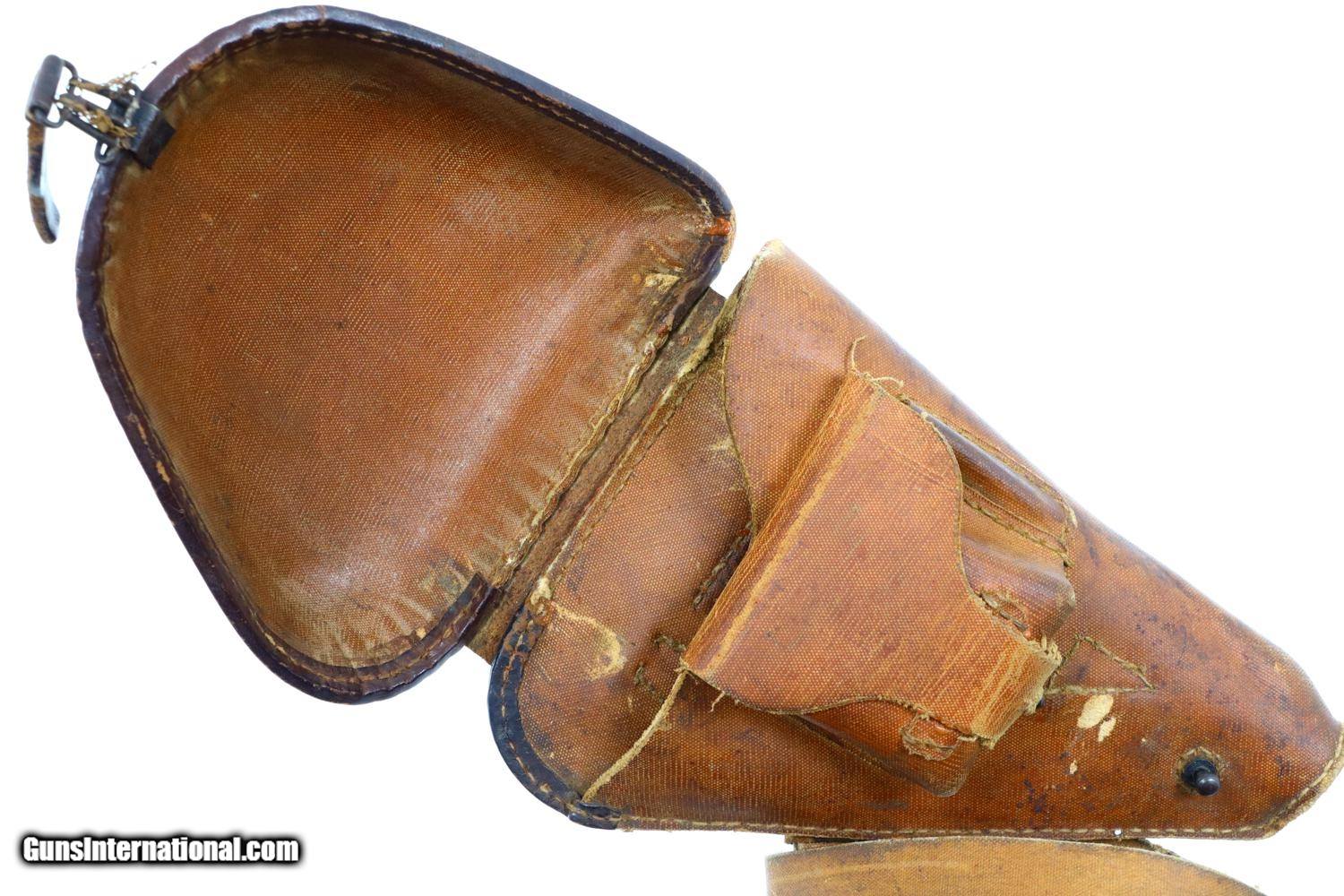 Japanese, Type 14 Nambu, Late War, Rubberized Holster, Strap, X-280