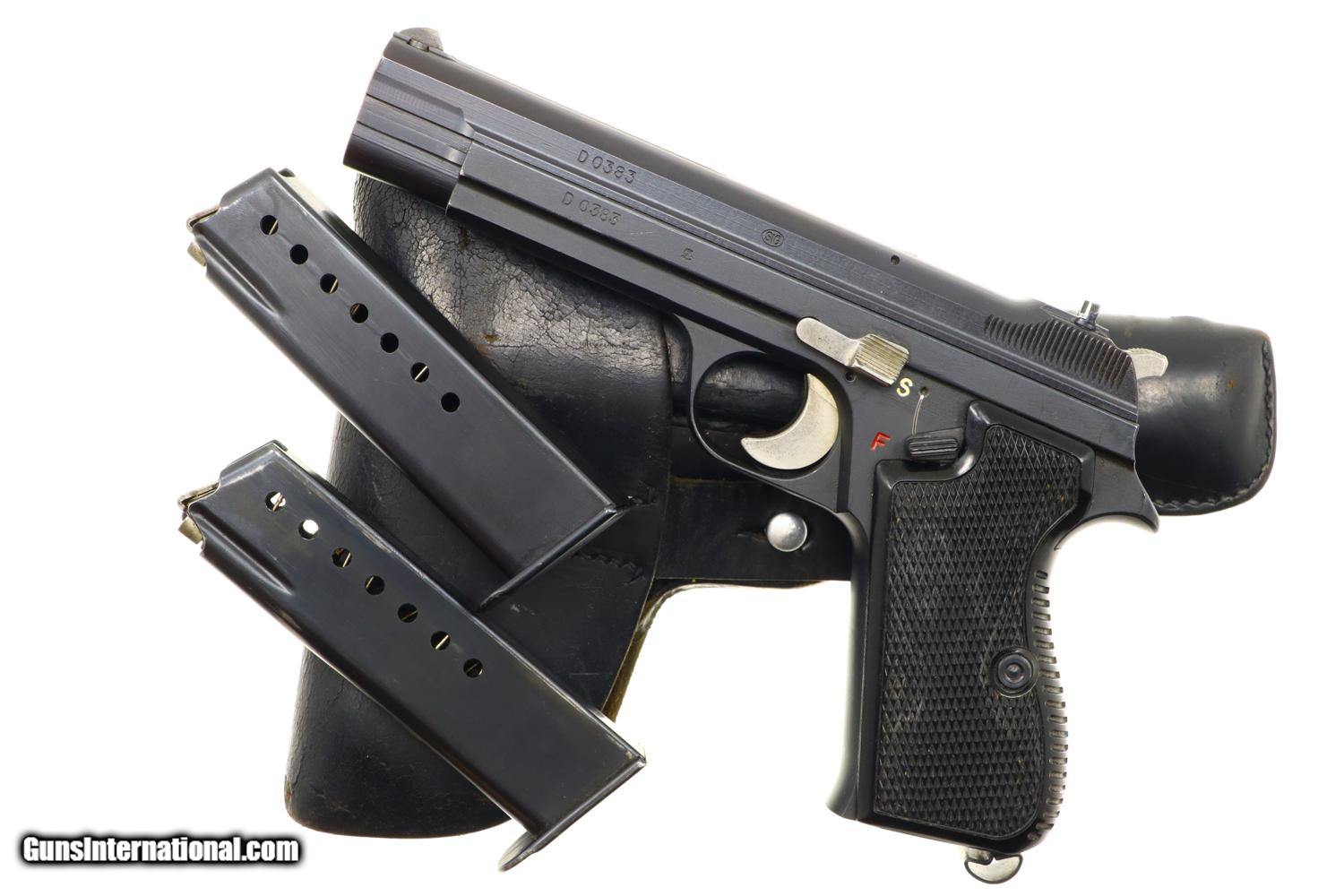 SIG P210-4, German Police, Rig, D0383, I-1196