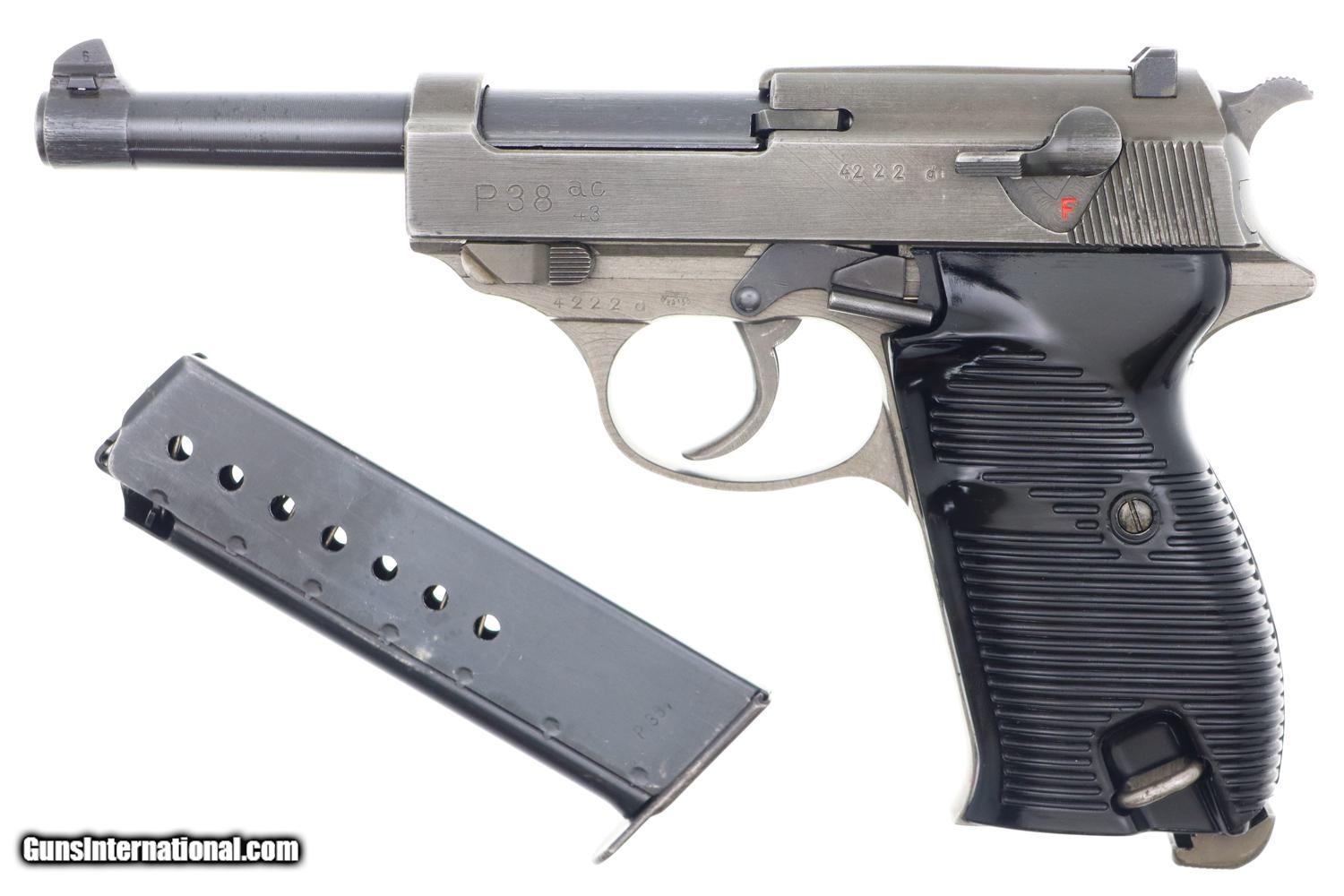 Mauser P38, AC 43, FN Slide, Dual-Tone, German Military Pistol, FB01205