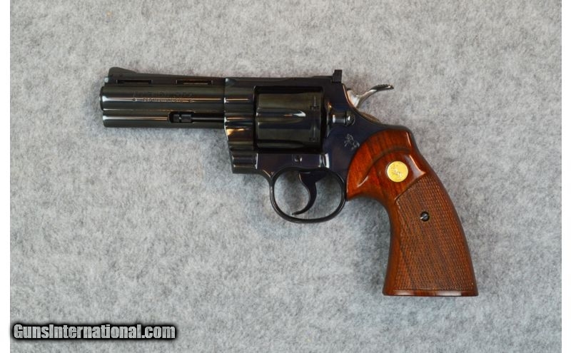 Colt Model Python-357 Magnum-4 inch barrel