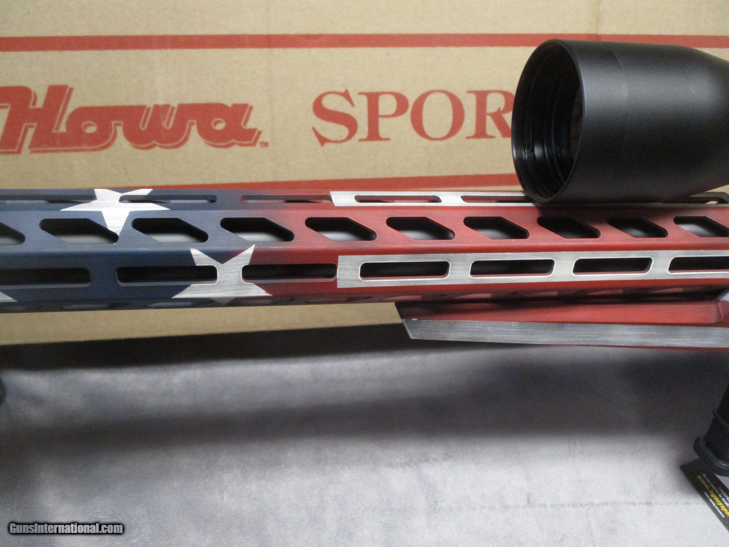 Howa 1500 APC Chassis Rifle 6.5 Creedmoor American Flag Cerakote Brand ...
