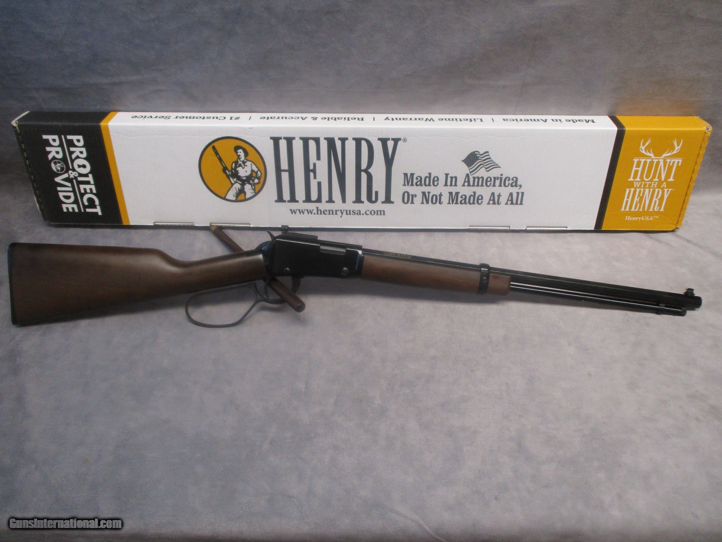 Henry Small Game Large Loop Lever Rifle 22LR 20” Octagon Barrel New in Box