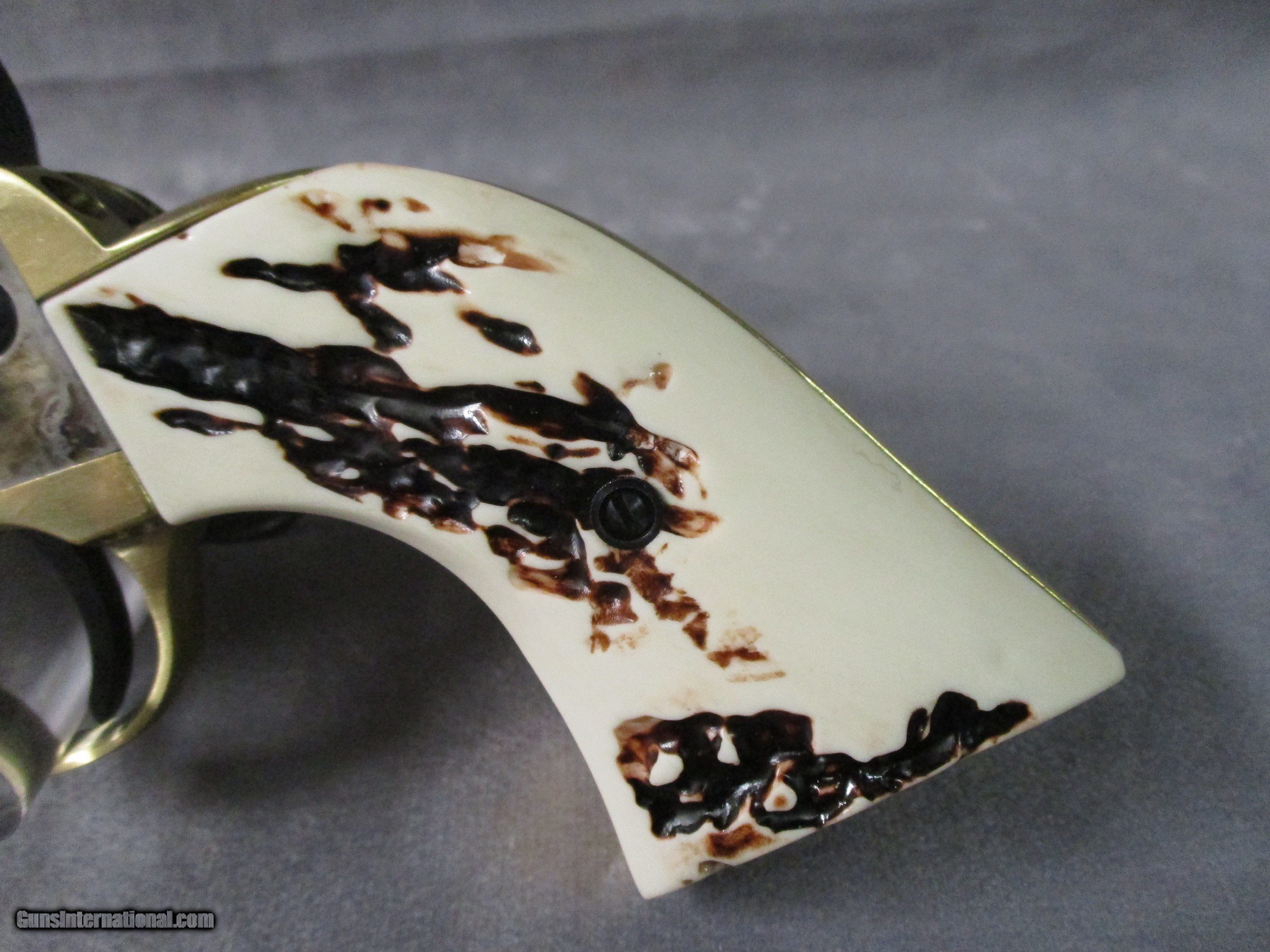 Taylor's Pietta Model 1873 Single Action Stag 357 Magnum 5.5” New in Box