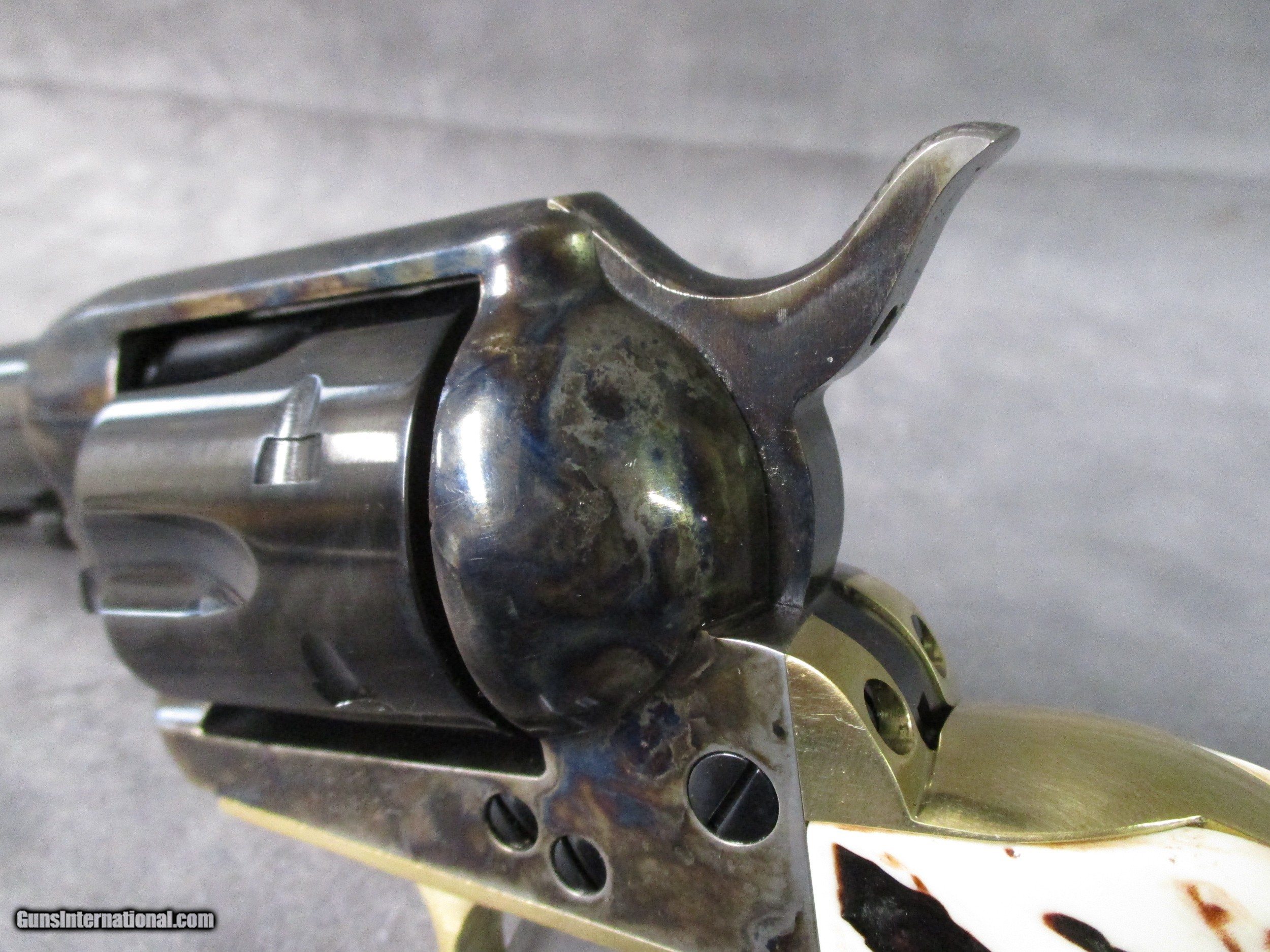 Taylor's Pietta Model 1873 Single Action Stag 357 Magnum 5.5” New in Box