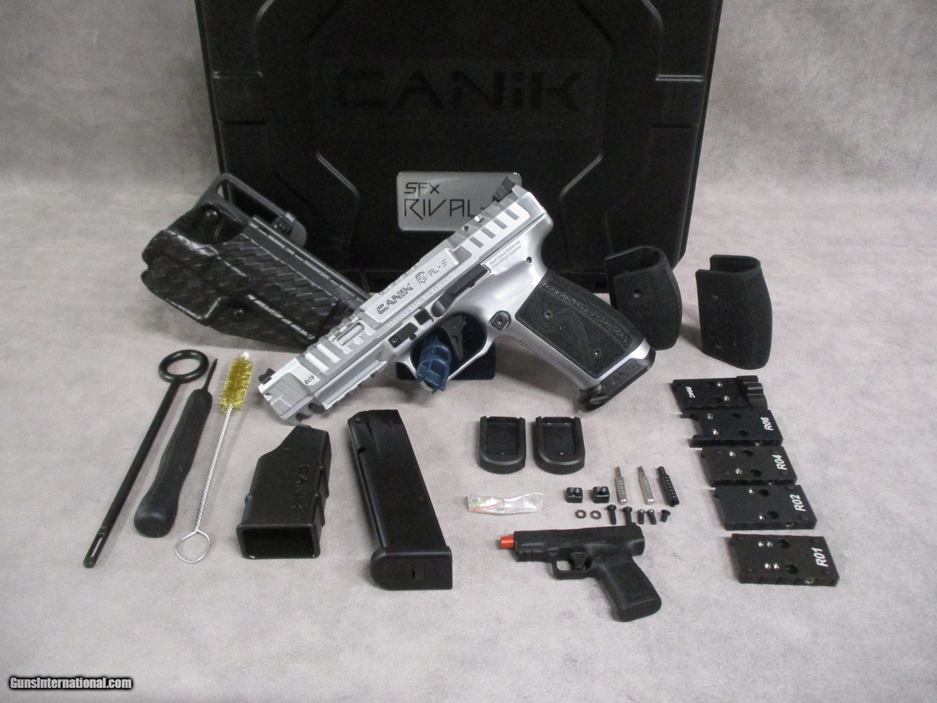 Century Arms Canik SFx Rival-S Chrome, Steel Frame 9mm 18+1 Optic Ready, New in Box