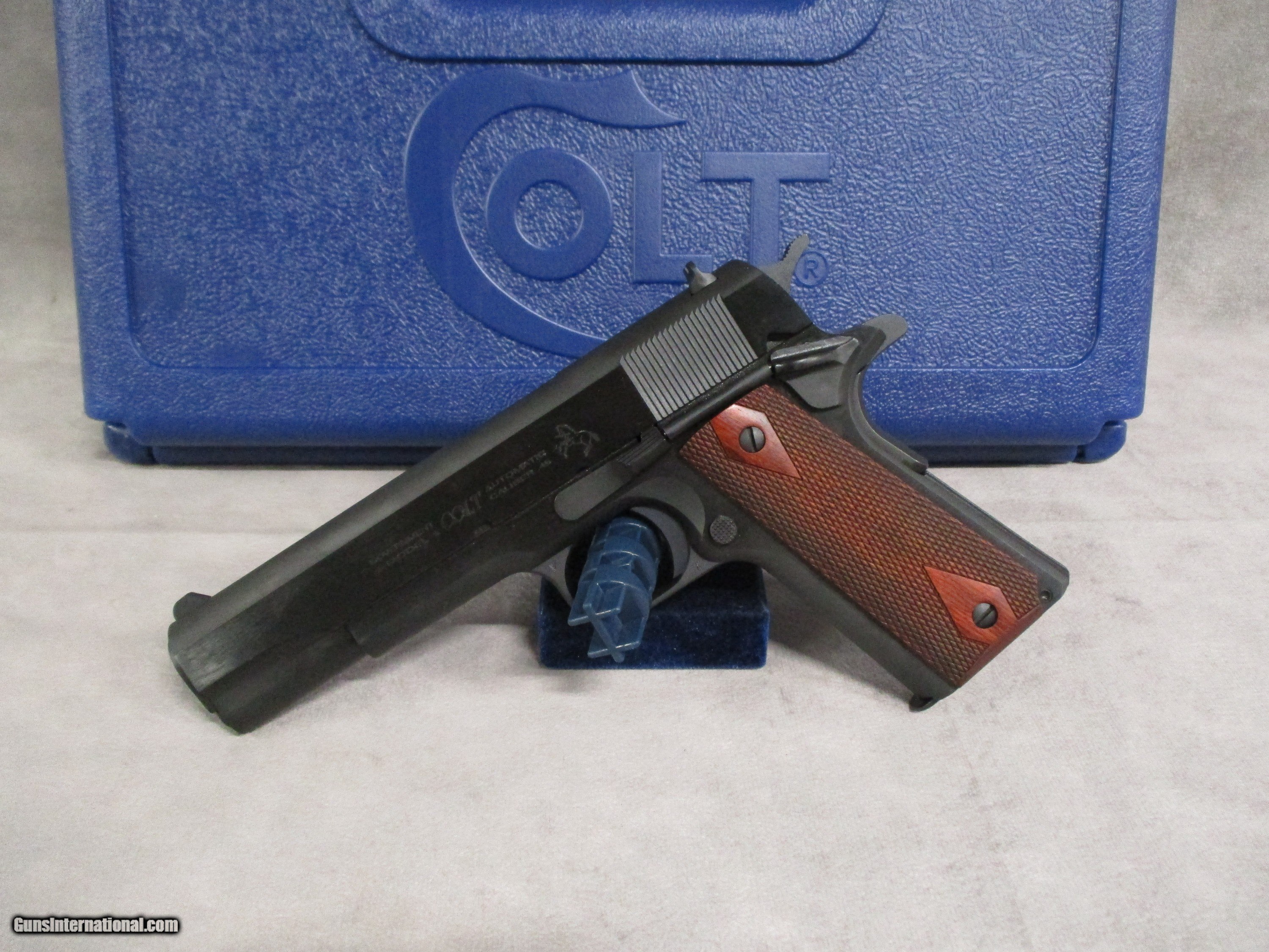 Ejection 1911 M1911 Rosewood Pistol Grips For Colt M1911A1 - Double ...