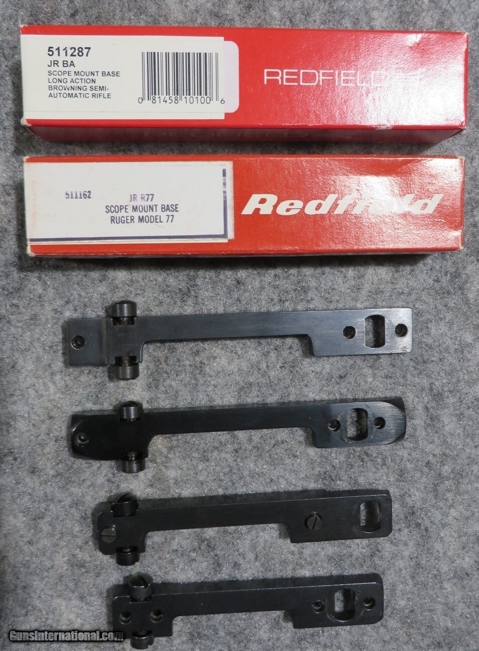 Redfield 1 Piece Scope Mounting Bases for sale