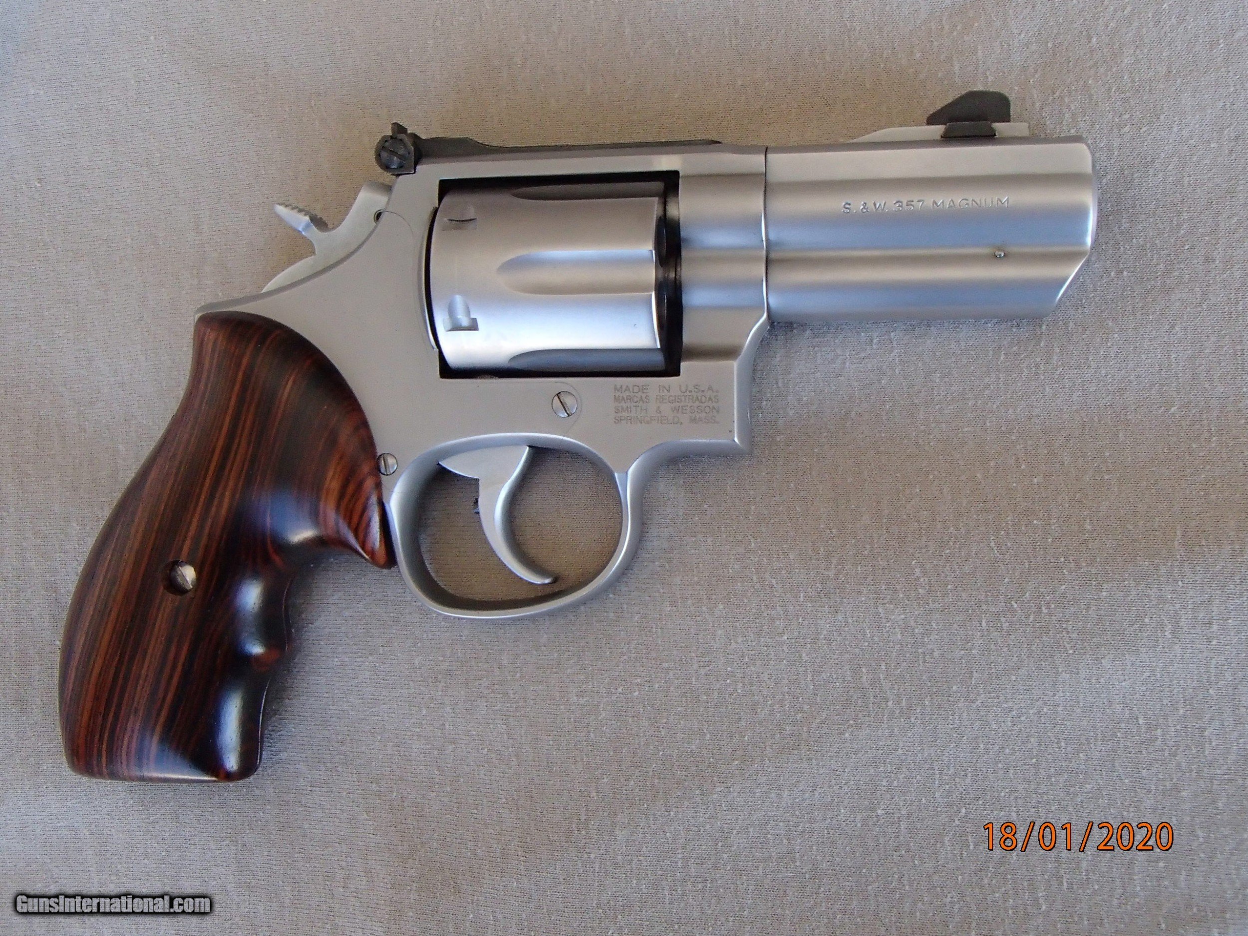 Smith and Wesson model 66 F Comp (66-3) Performance Center .357