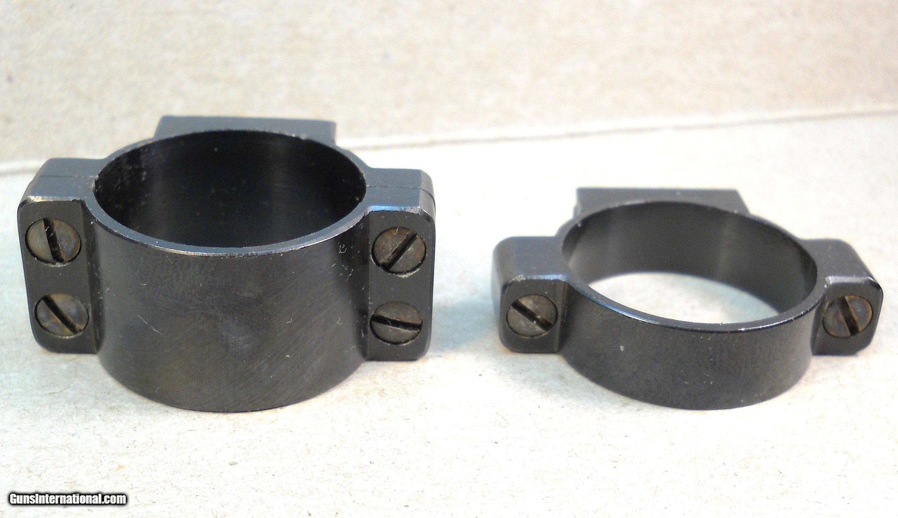 Vintage Redfield Scope Mount Rings and Base assembly for Pre-64 ...