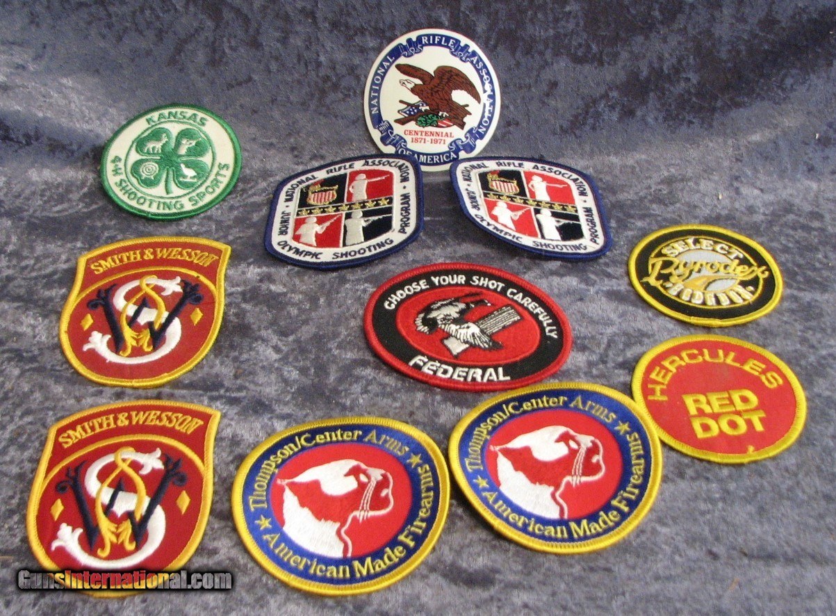 Assorted vintage to recent patches