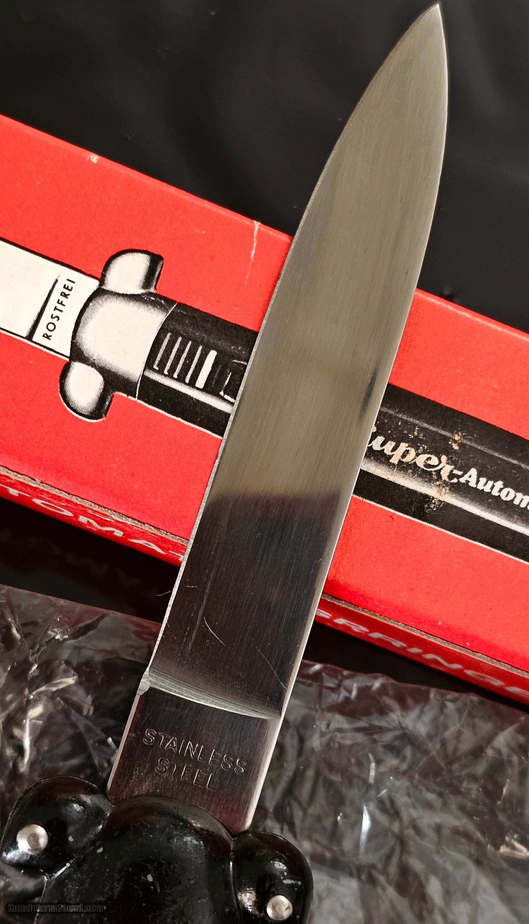 VINTAGE OTF DOUBLE ACTION SPRINGER KNIVES BELL SUPER-AUTOMATIC NATO ...