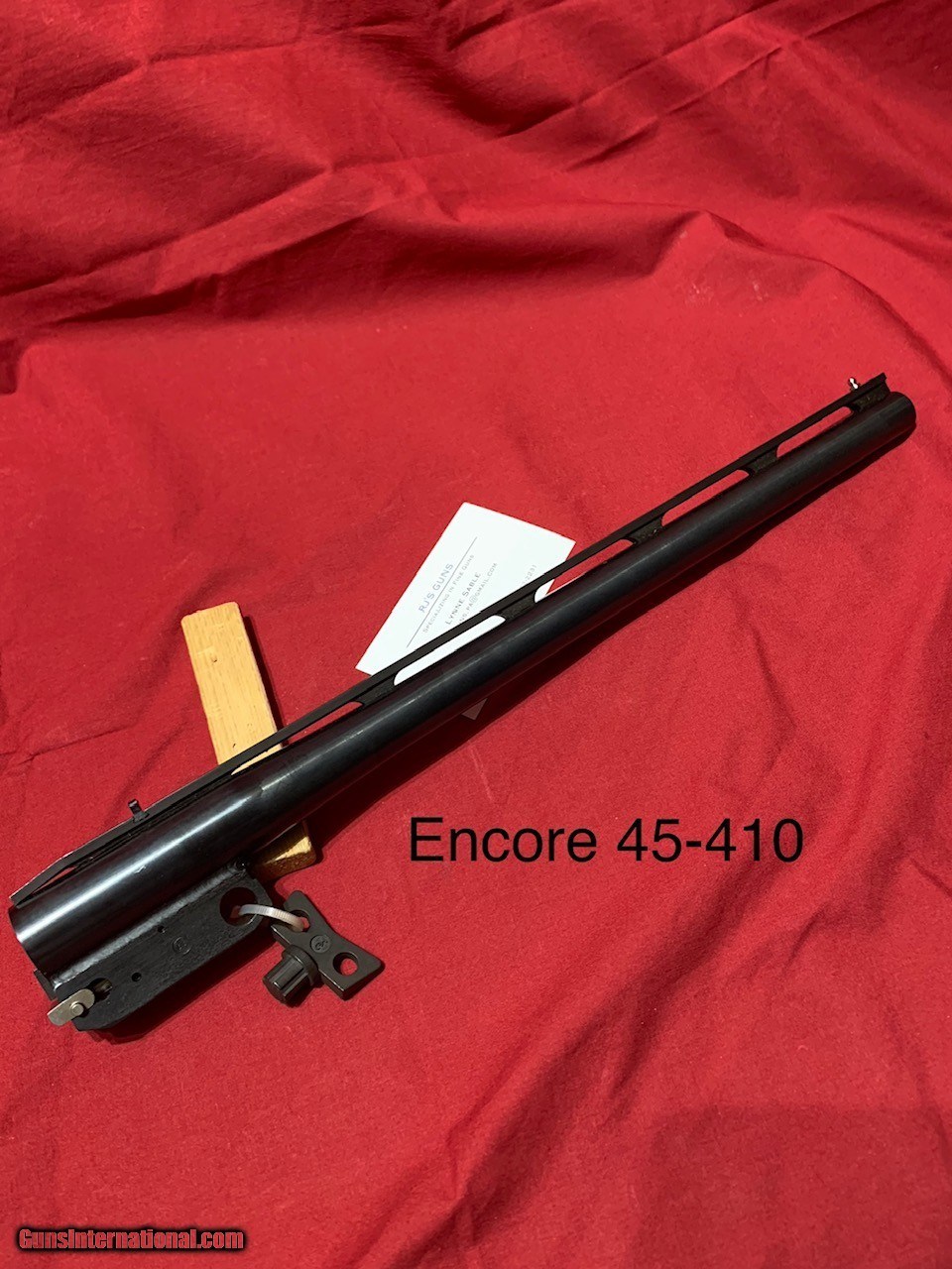 Thompson Center Encore 45/410 15" barrel