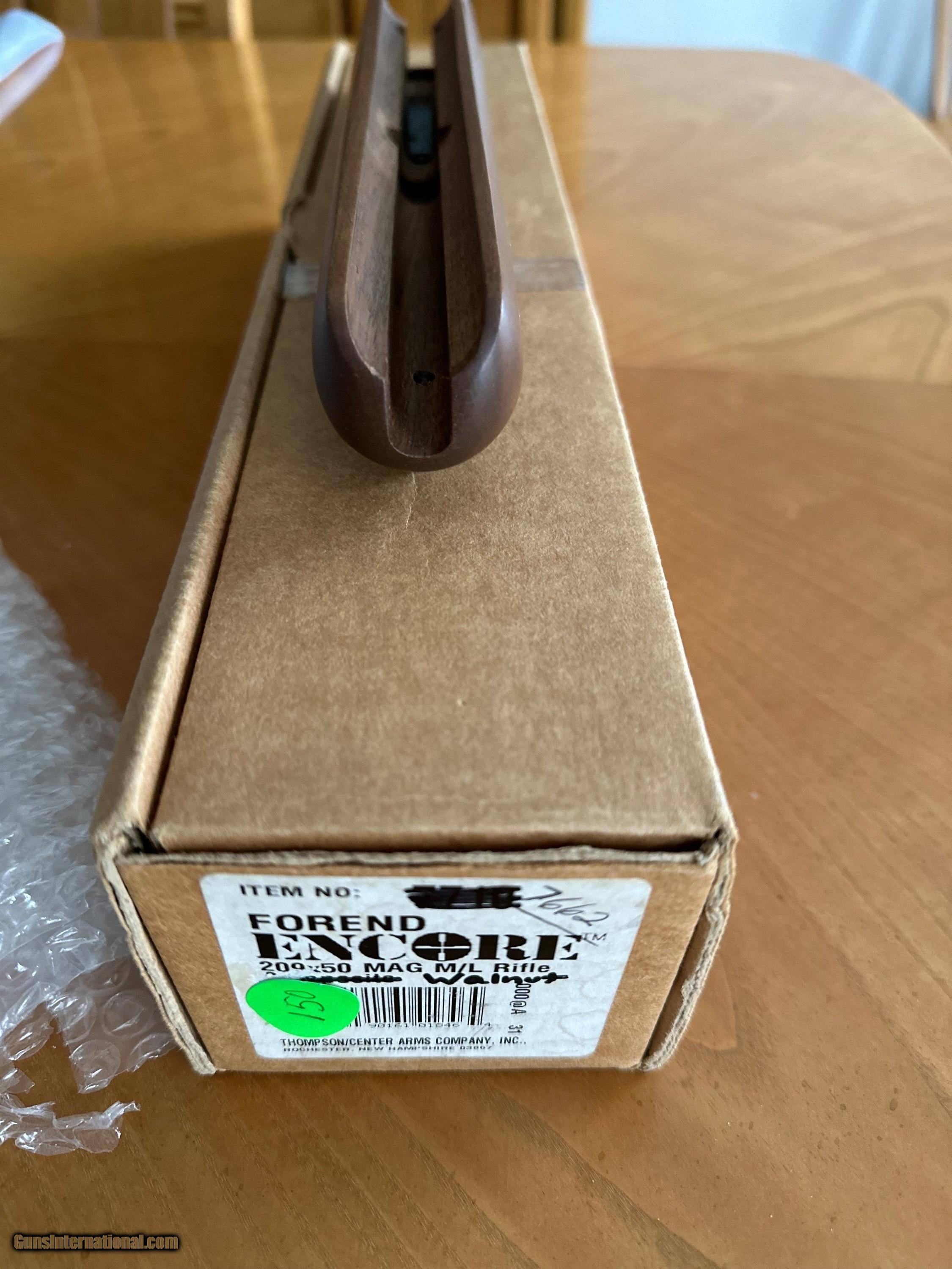 Thompson Center Encore Wood Muzzloader Fore arm for sale