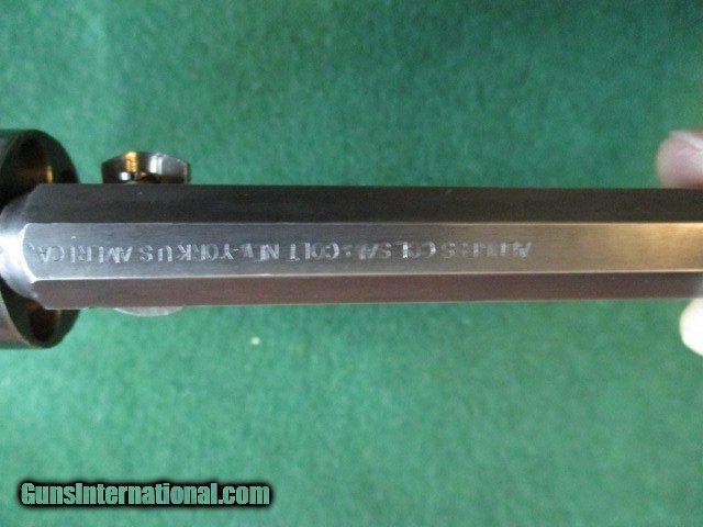 Original Colt New Model Breech Loader Type 4