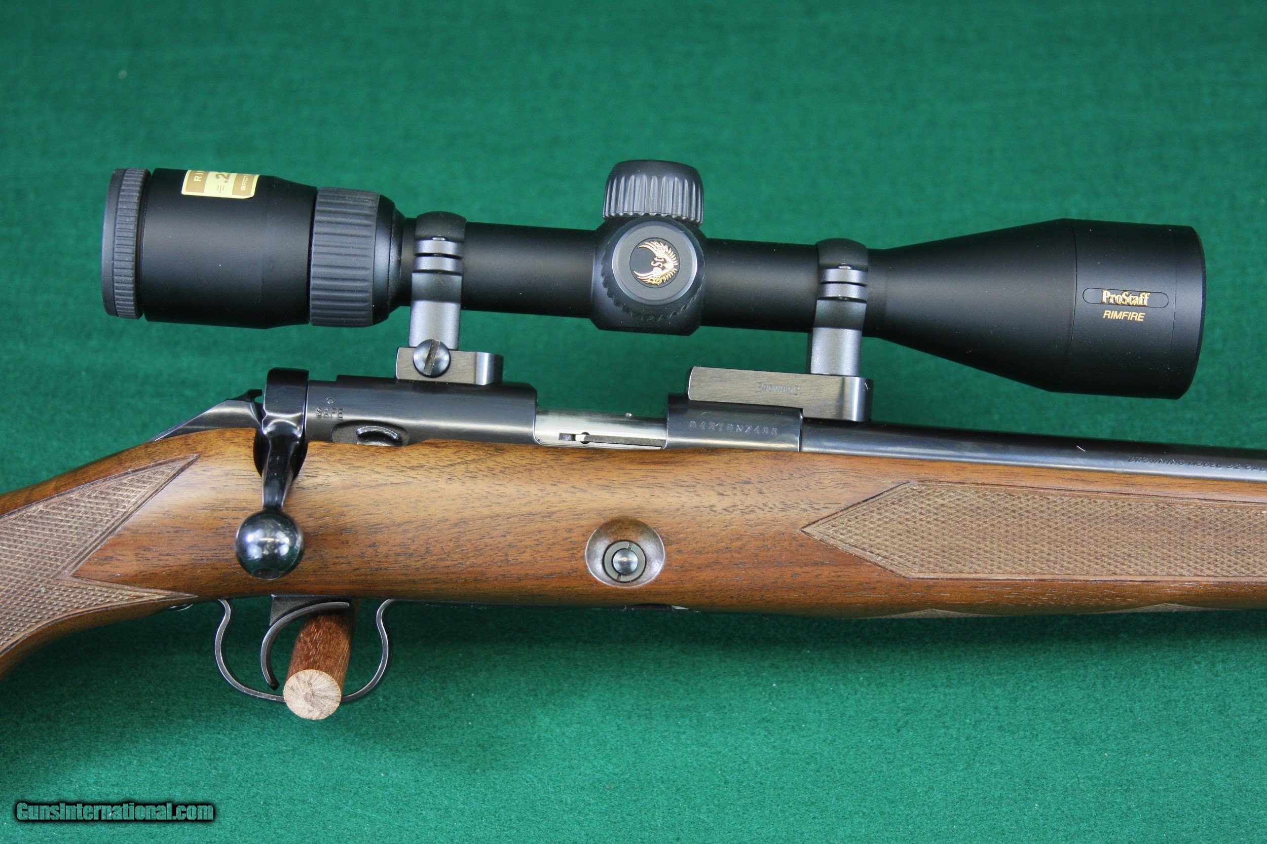 Browning 52 Sporter .22 LR reproduction of Winchester 52