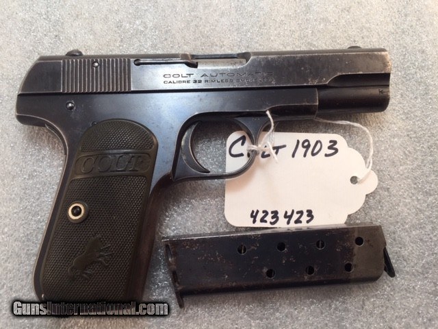 colt 32 automatic 1903