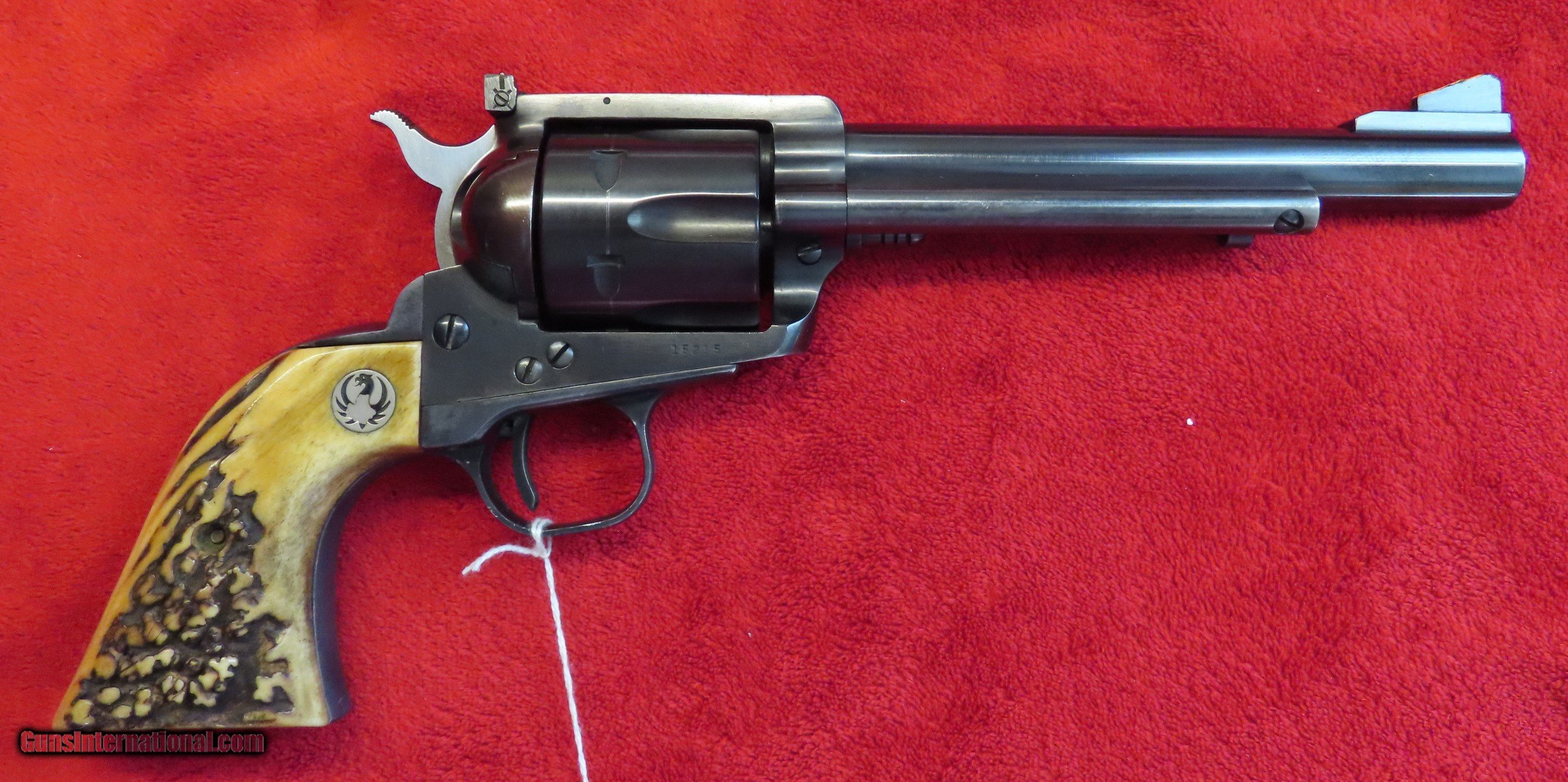 Ruger Blackhawk Flattop (Factory Stag Grips)