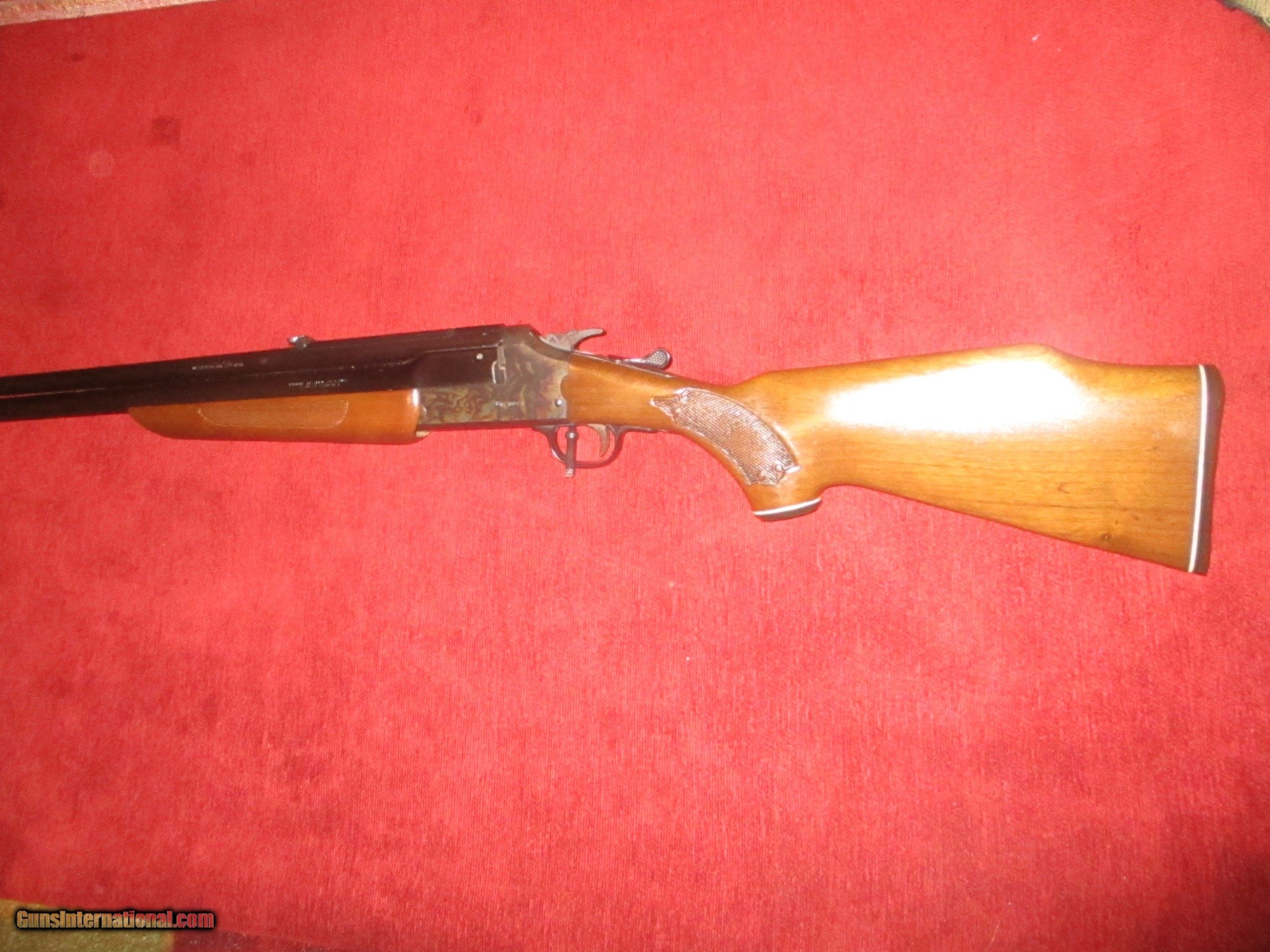 Savage 24 Series 20ga./222 Rem O/U case colored combo