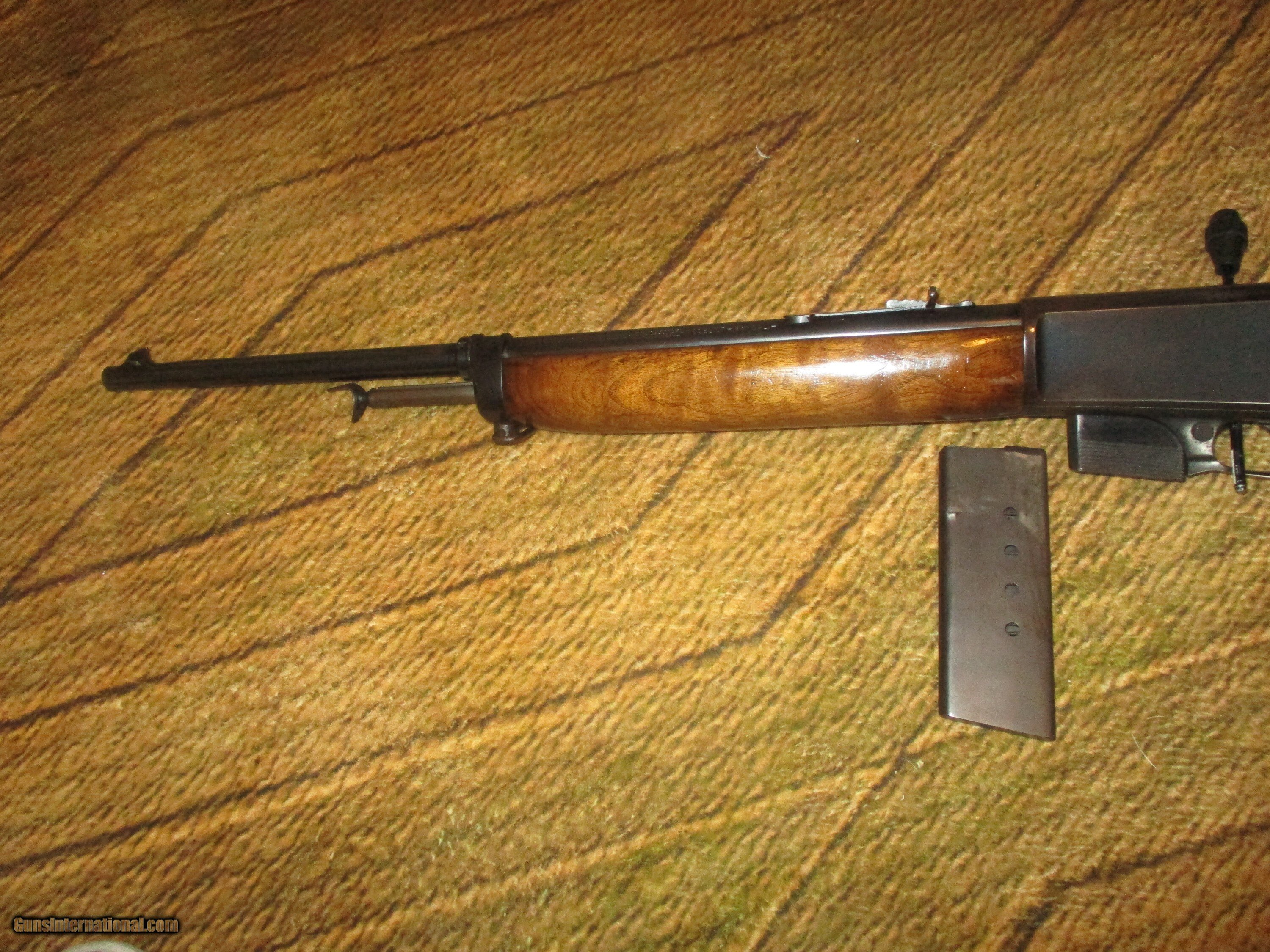 Winchester 1907 351 Winchester, s# 529xx, semi auto carbine, ammo also ...