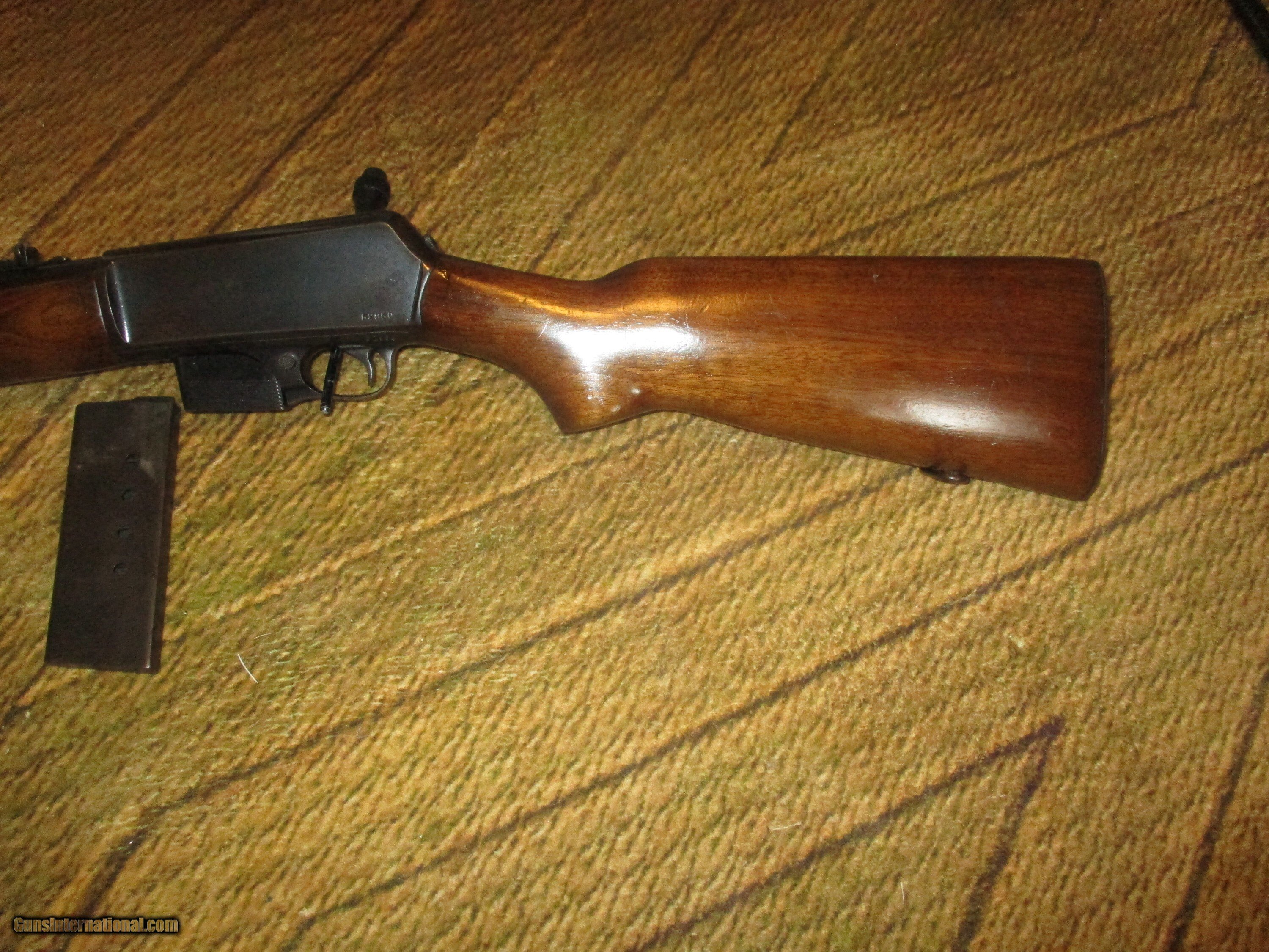 Winchester 1907 351 Winchester, s# 529xx, semi auto carbine, ammo also ...