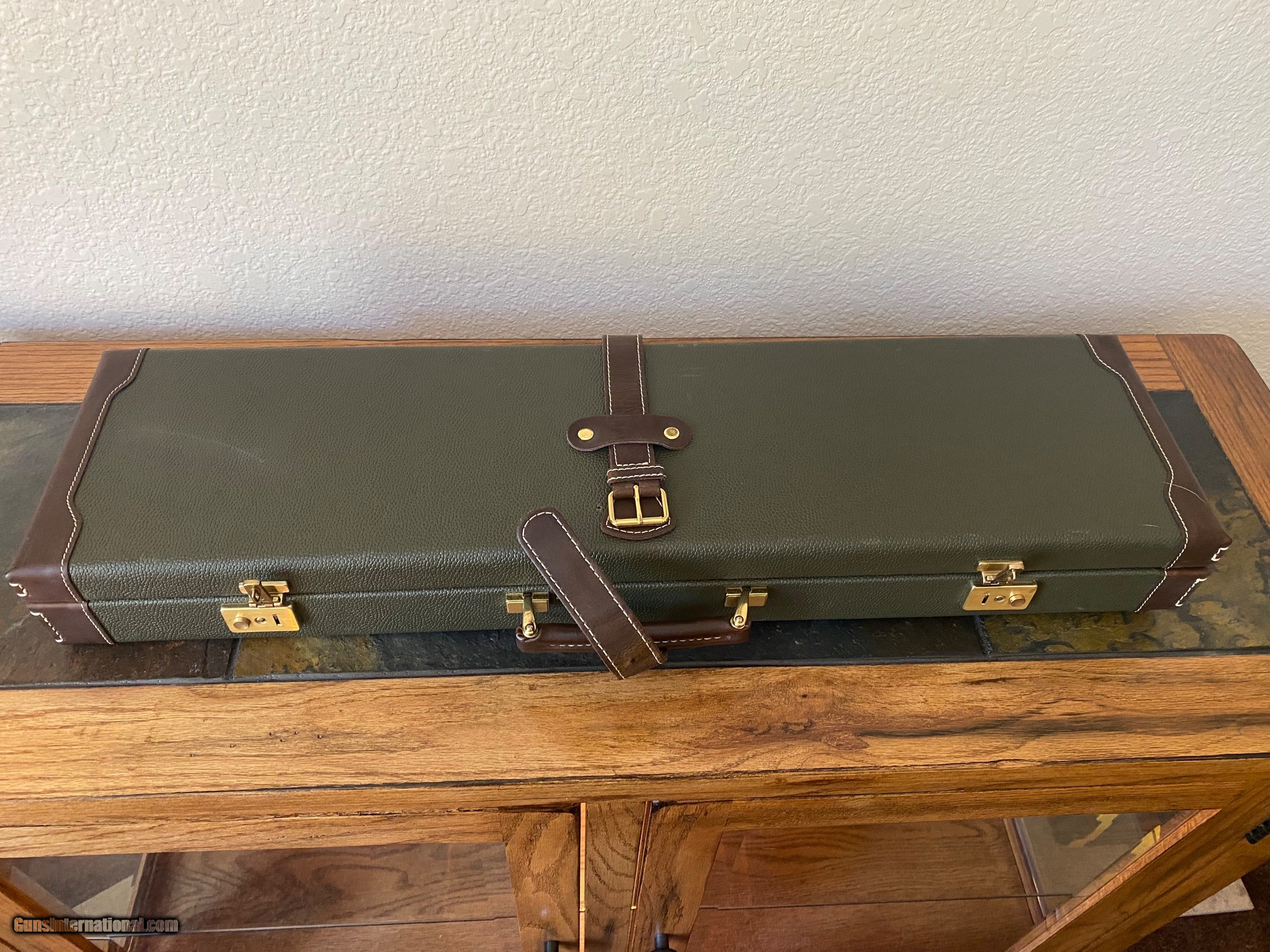 Merkel Emmebi Leather Case for 410 or 28ga SxS