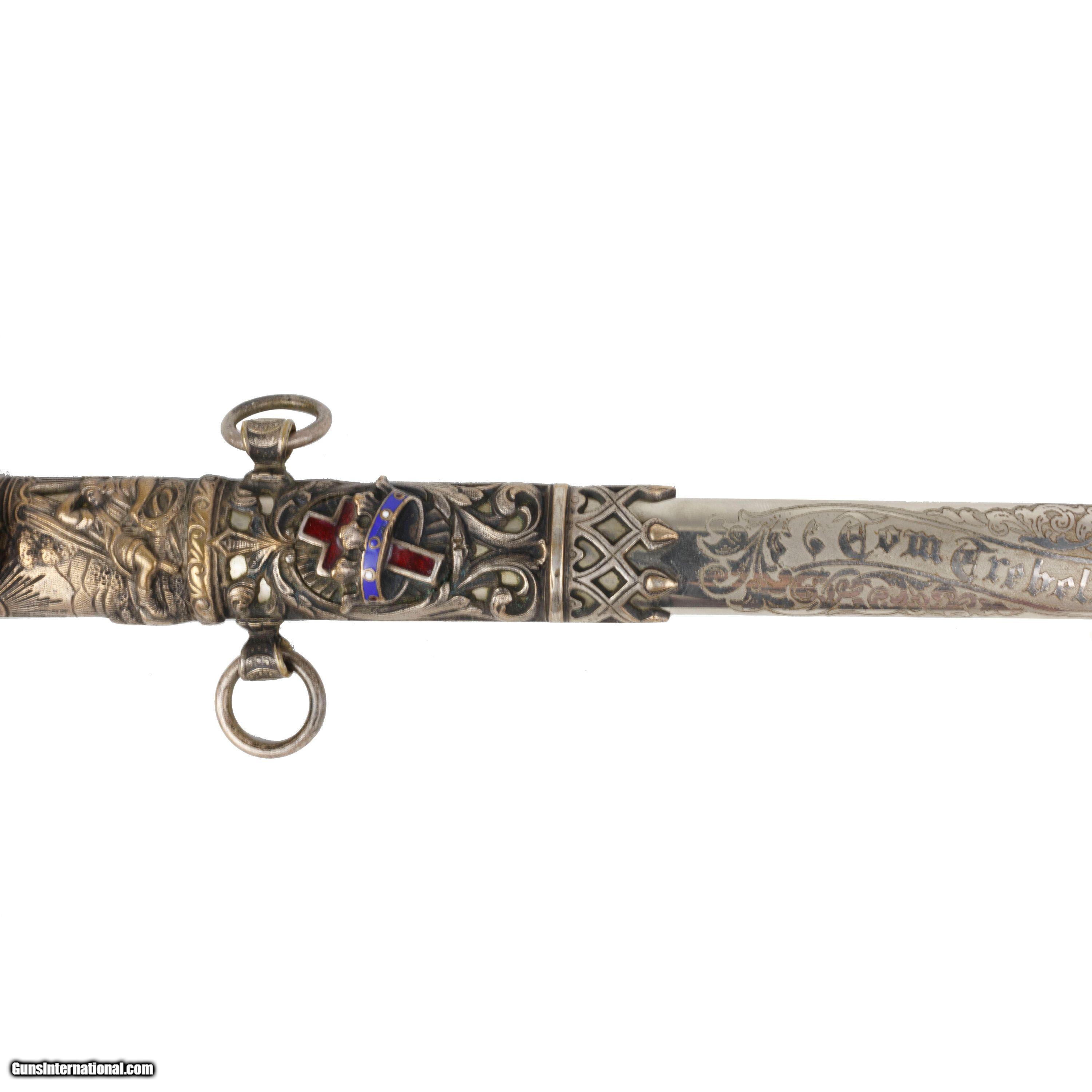 Masonic Commander Sword