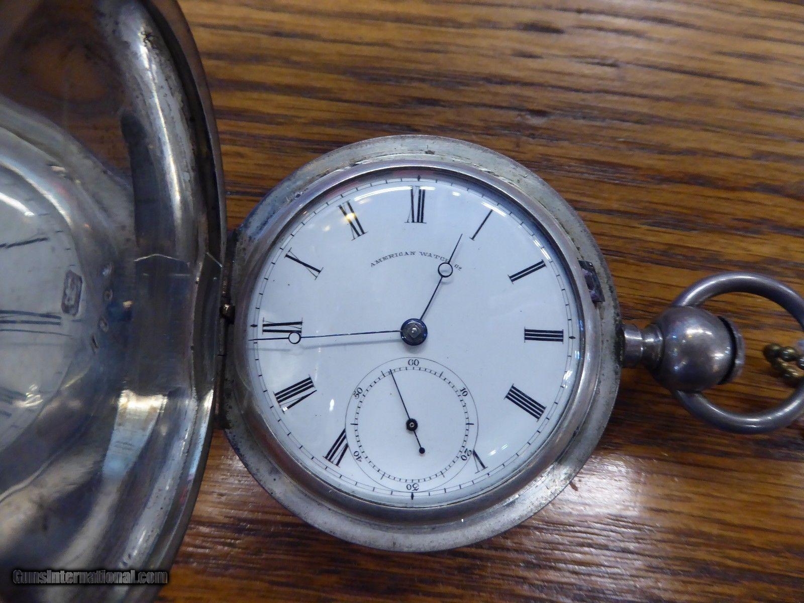 Antique American Watch Co. Waltham Pocket Watch