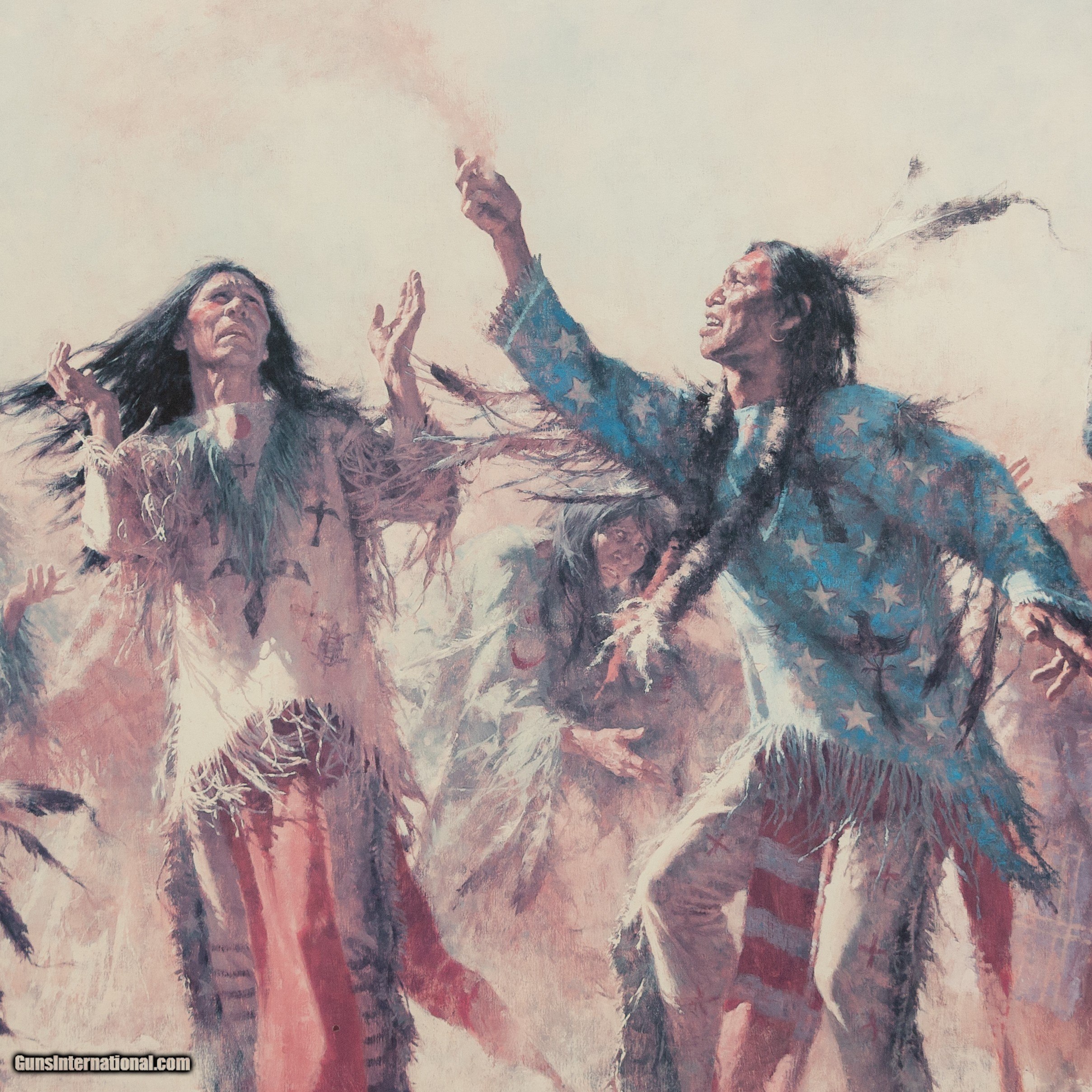 Hope Springs Eternal, The Ghost Dance by Howard Terpning