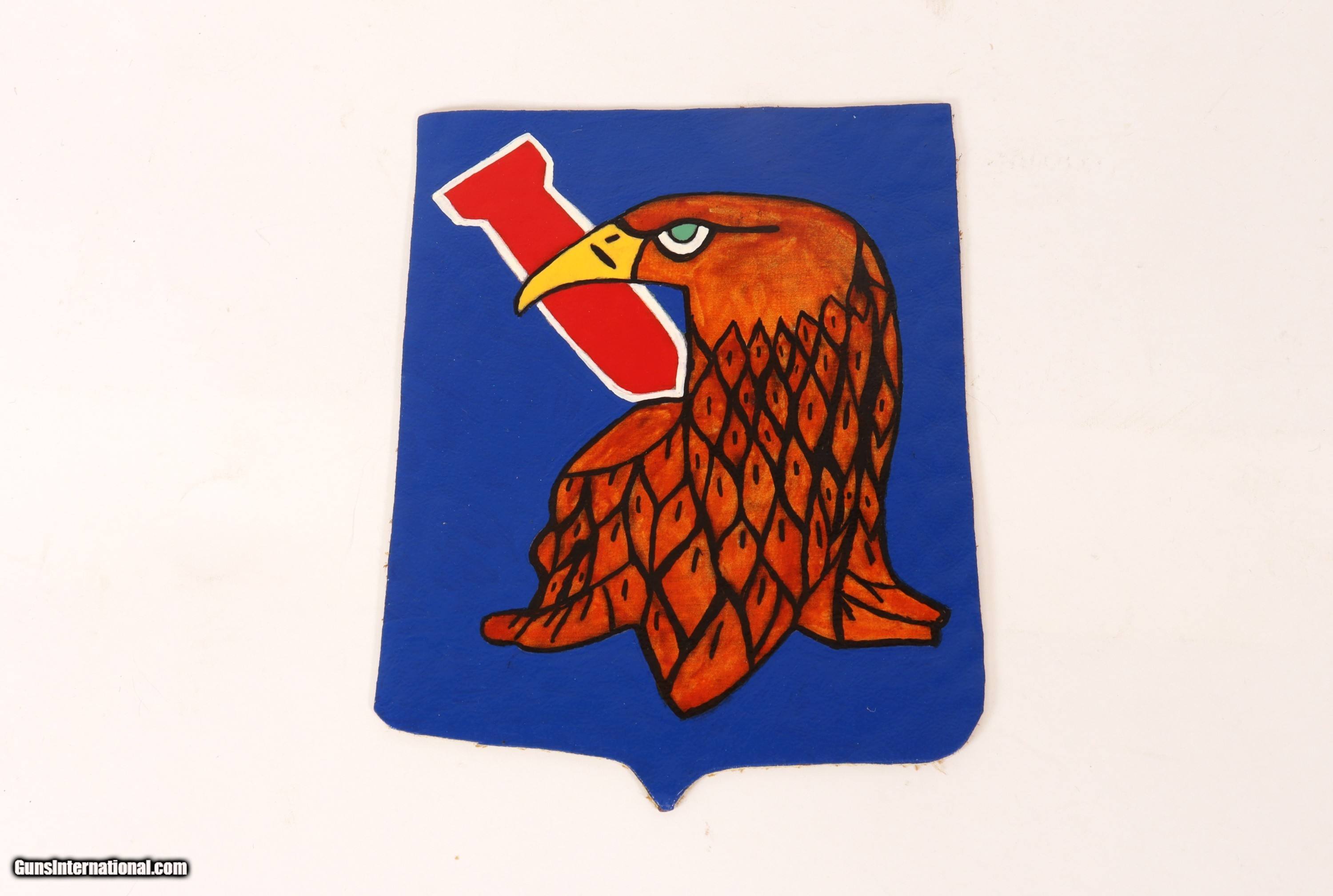 96th Bomb Group 8th Vintage Leather Patch for sale