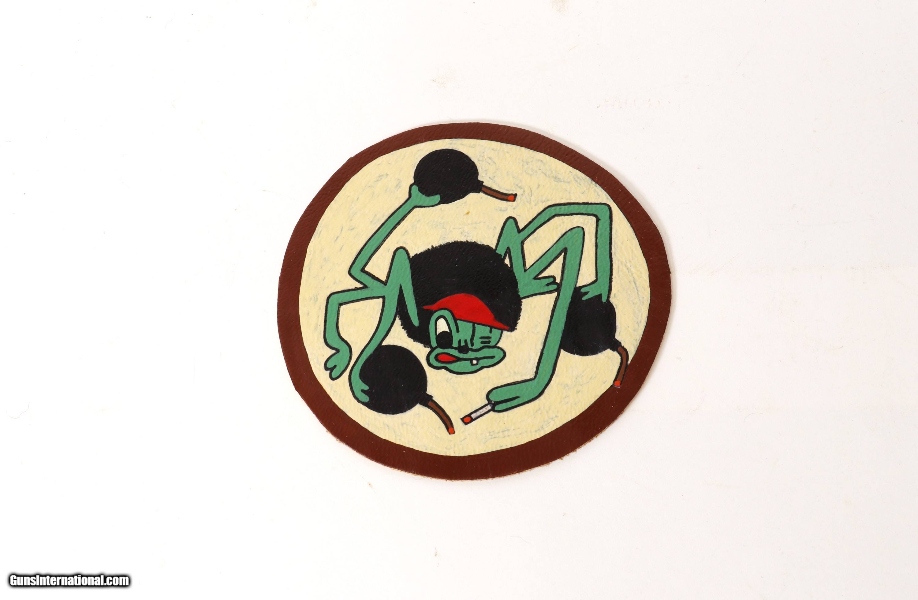 452nd Bomb Squadron Air Force Vintage Leather Patch