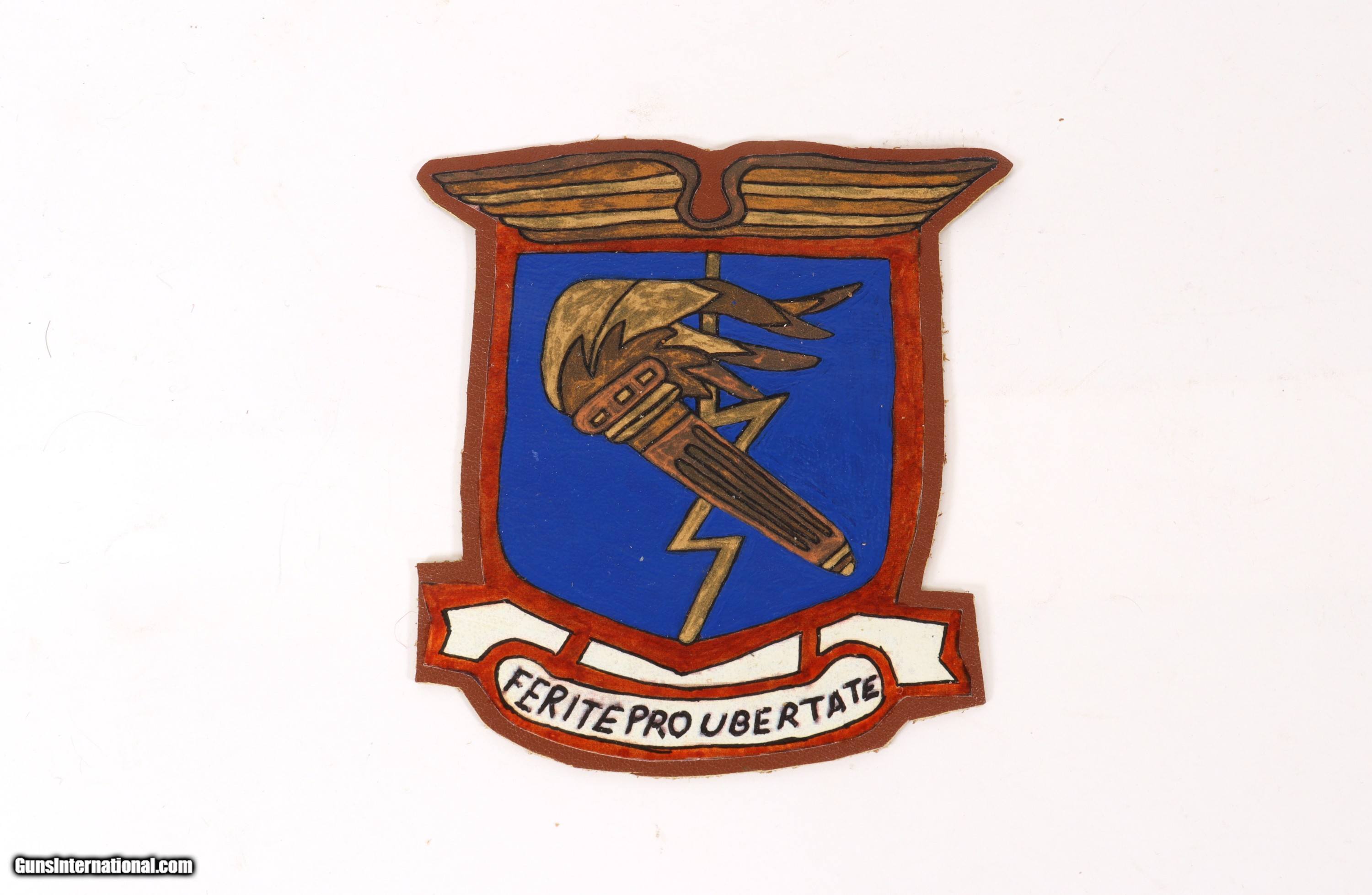 93rd Bomb Group 8th Air Force Vintage Leather Patch