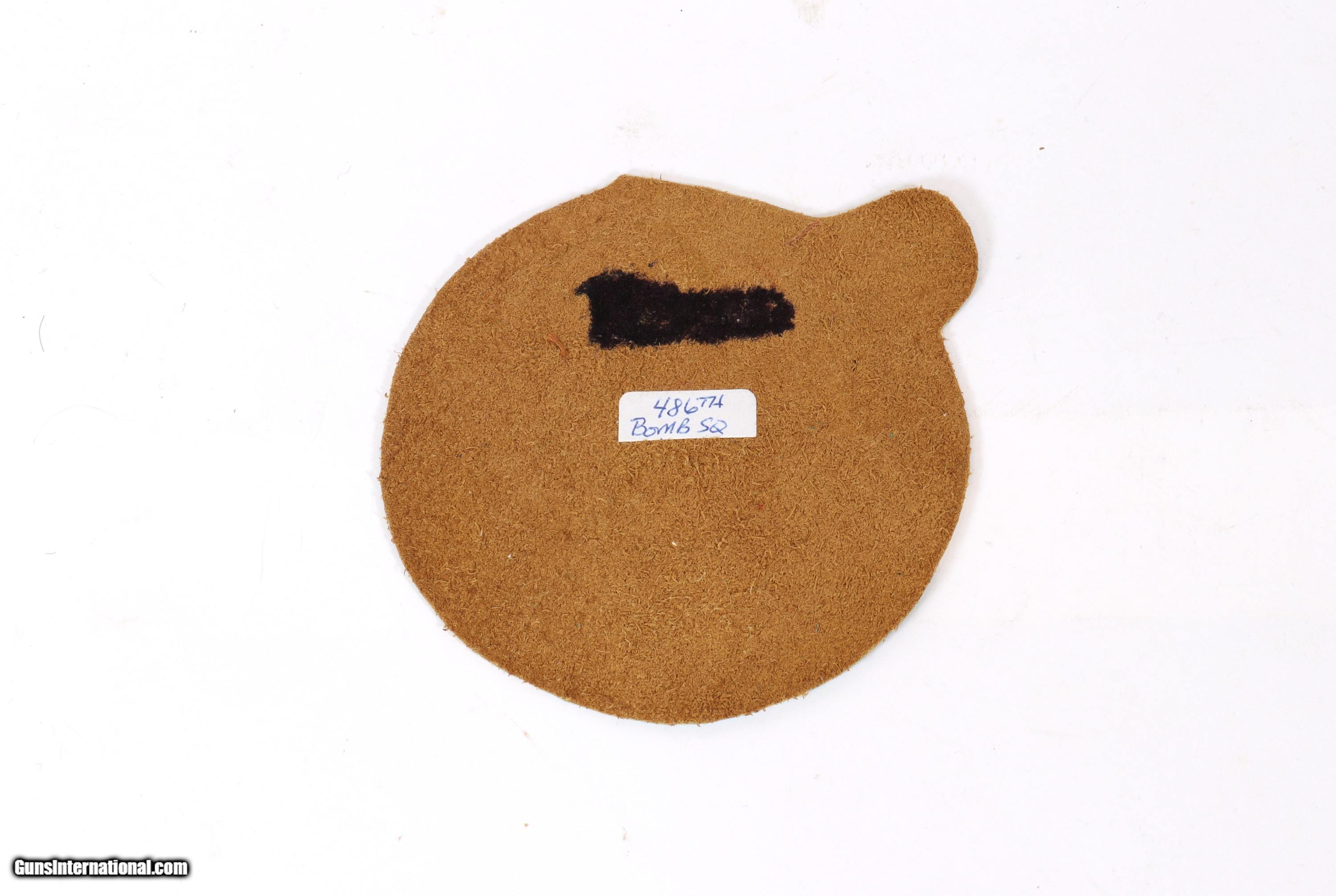 486th Bomb Squadron Air Force Vintage Leather Patch