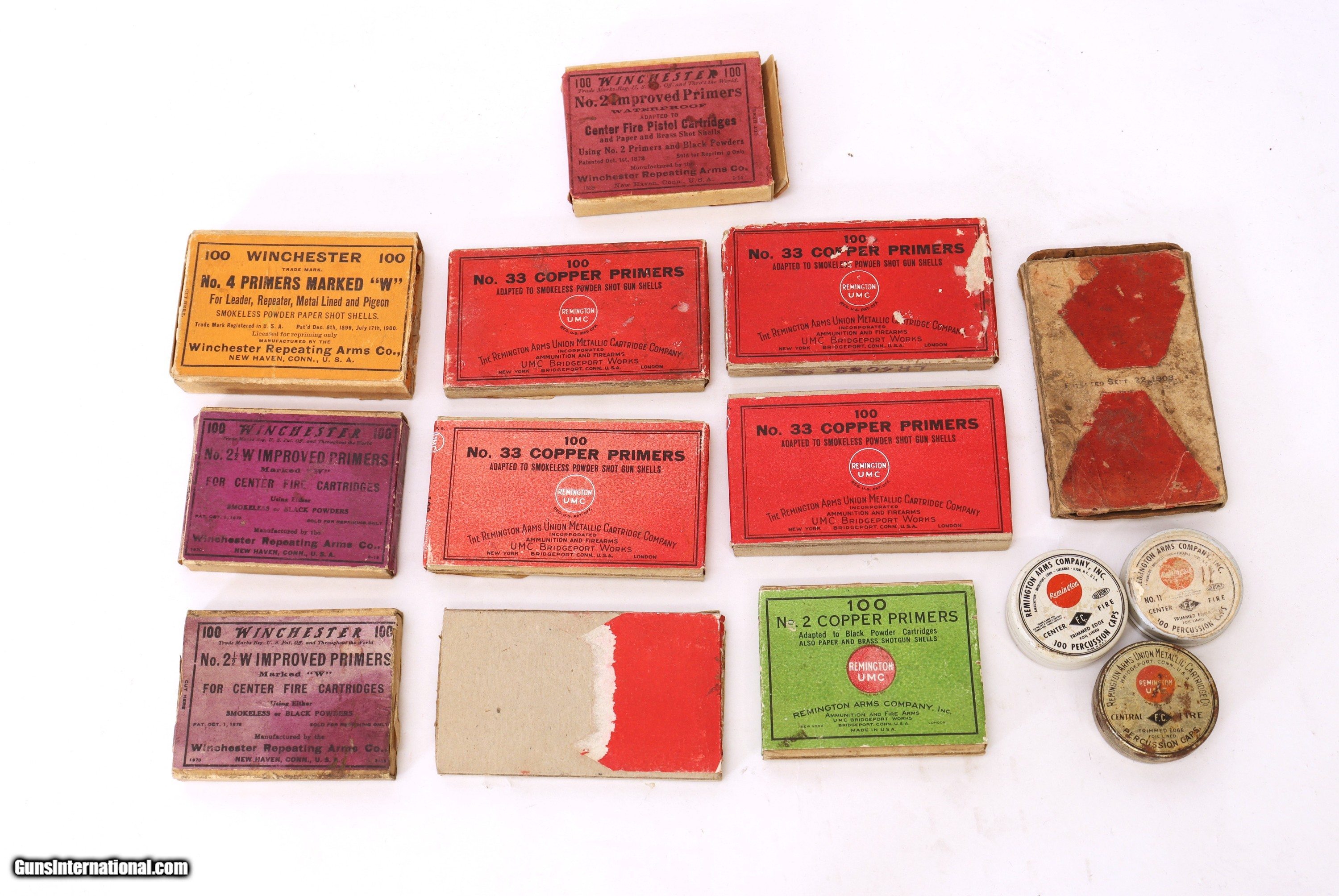 Set of 14 Vintage Primers