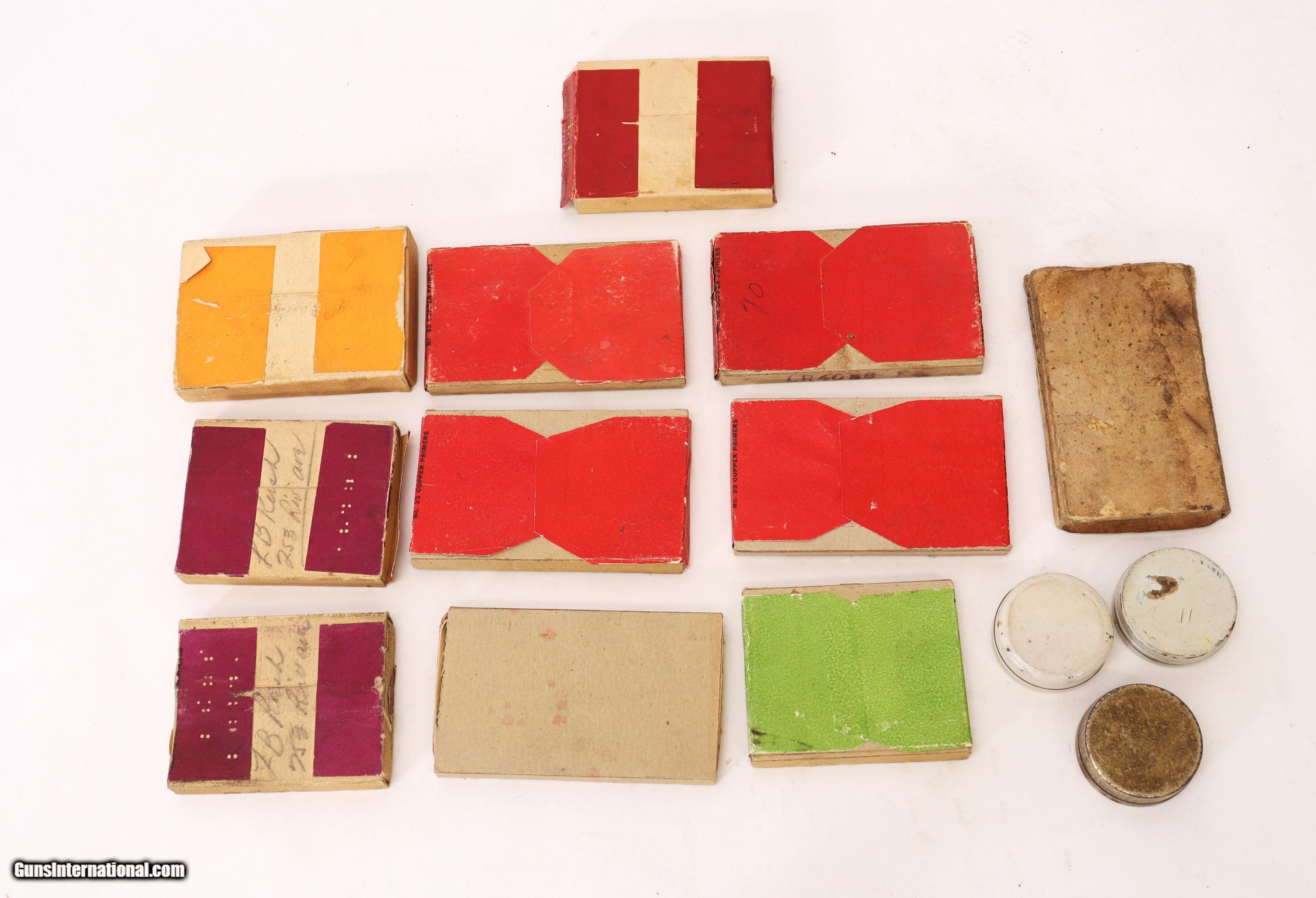 Set of 14 Vintage Primers