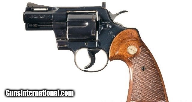 Colt Python 357 Mag 2.5" Blue Walnut 1957