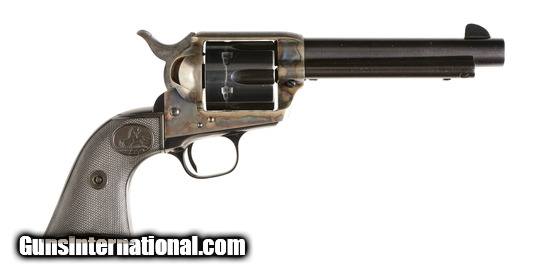 Colt 45 2nd Gen SAA 5.5" Blue Bbl&Cyl Case Colors 1956 Single Action Army