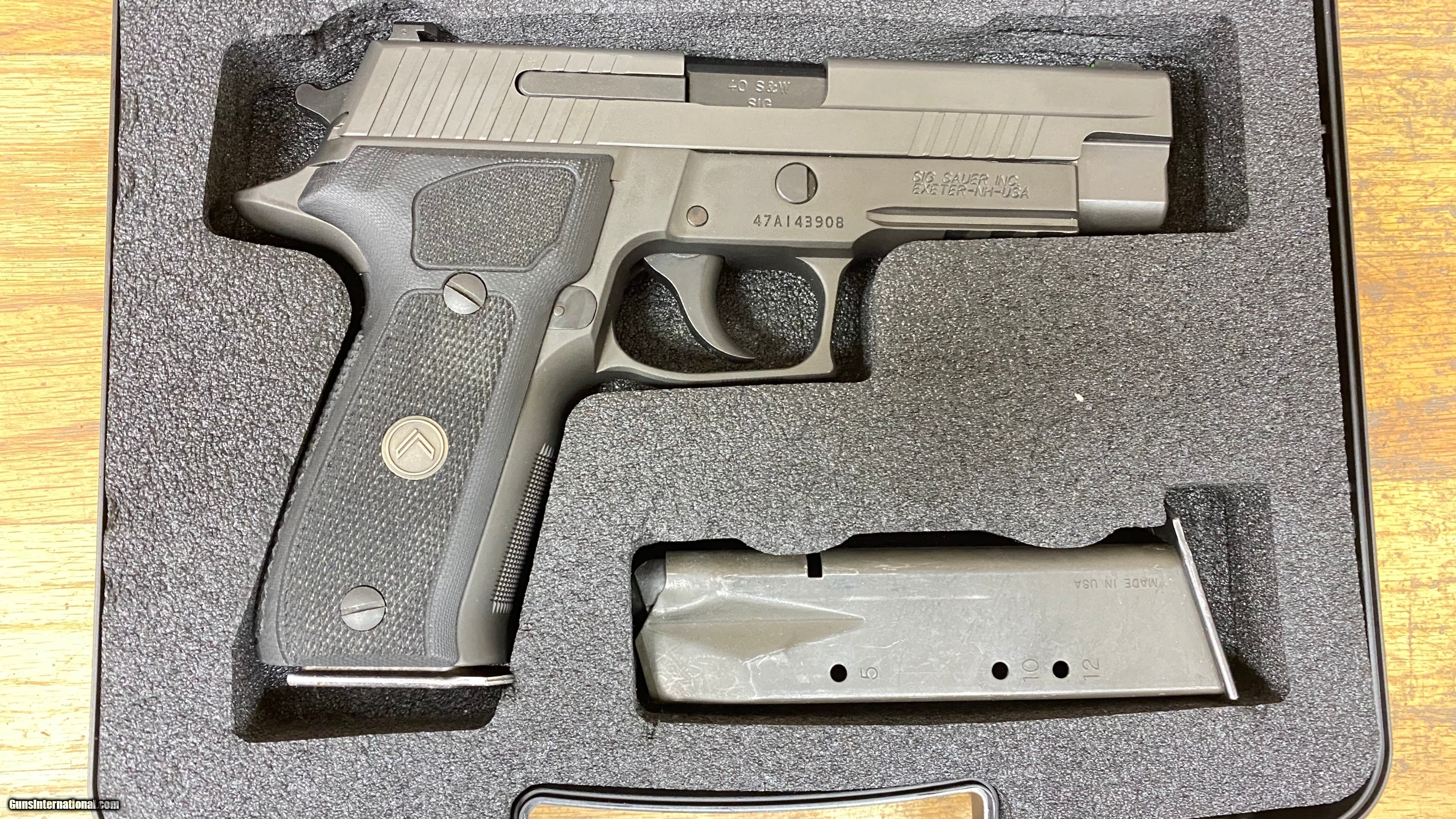 Used Sig Sauer P226 Legion 40 S&W 4.4" 12 rd