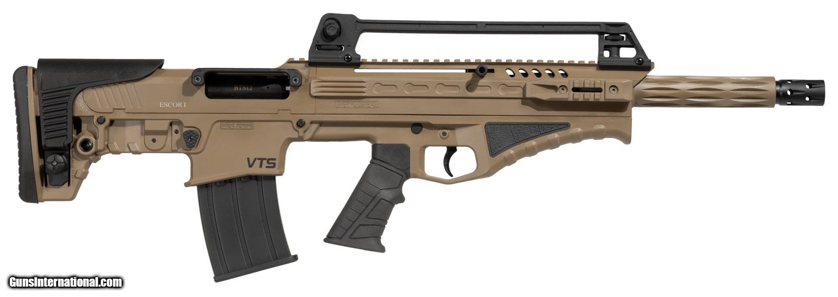 Escort BTS12 FDE 12 Ga Bullpup Semi Auto Tactical Shotgun HEBT121803F1