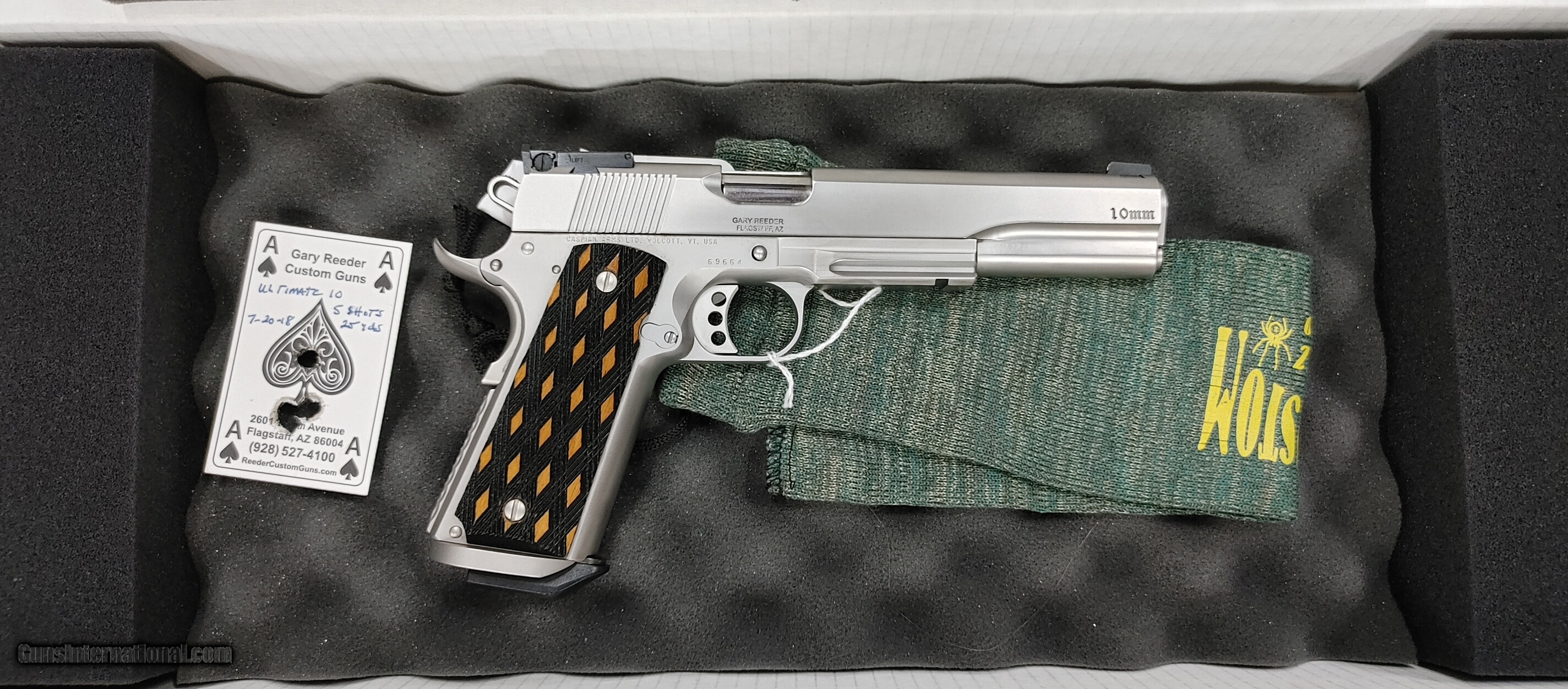 Gary Reeder Ultimate 10 1911 10mm Pistol