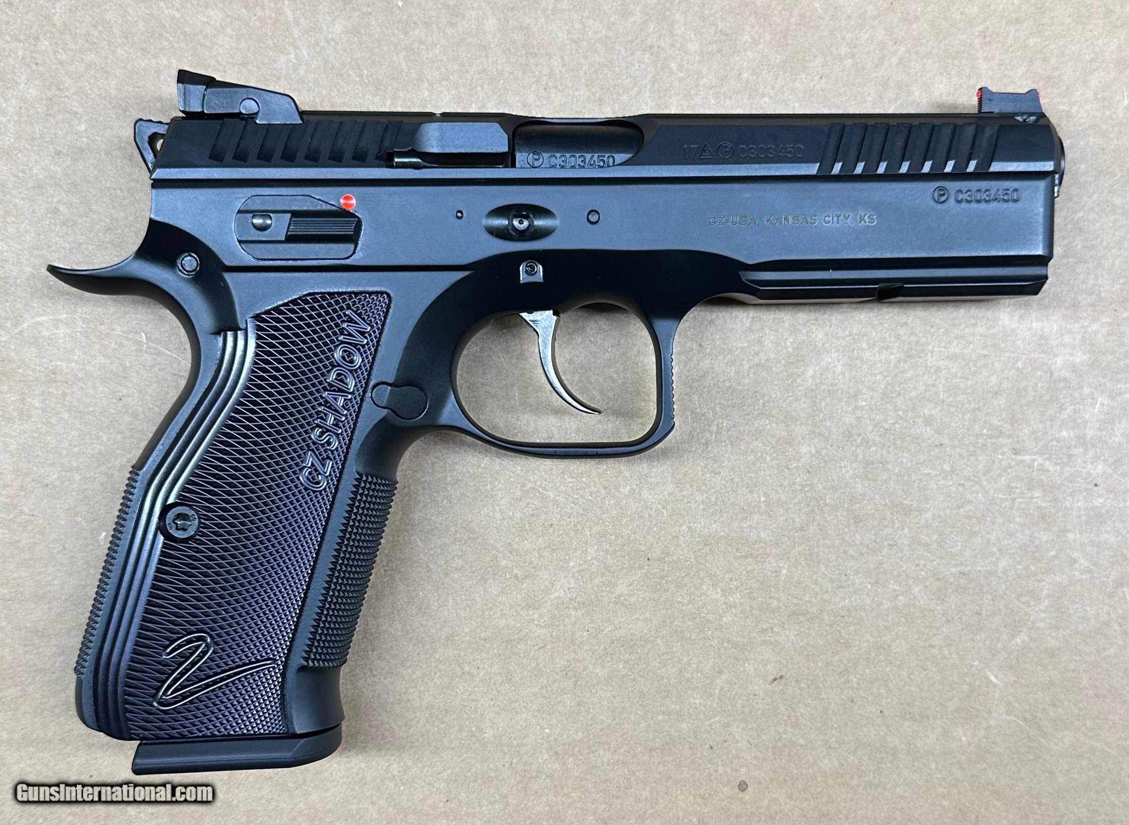 Used CZ USA 75 Shadow 2 9mm 17 Round Capacity 91254