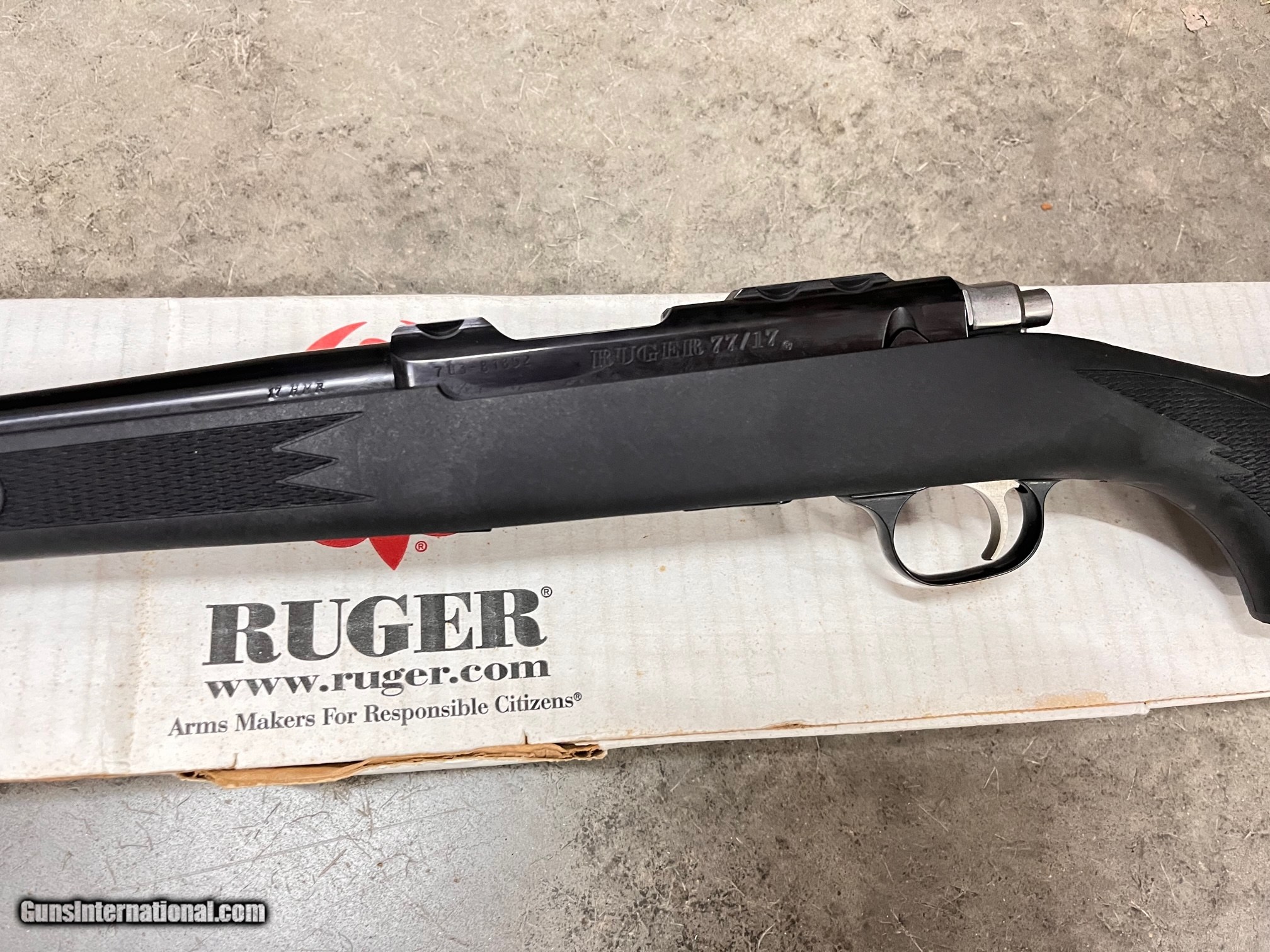 Ruger 77/17 17 HMR 22" 7038