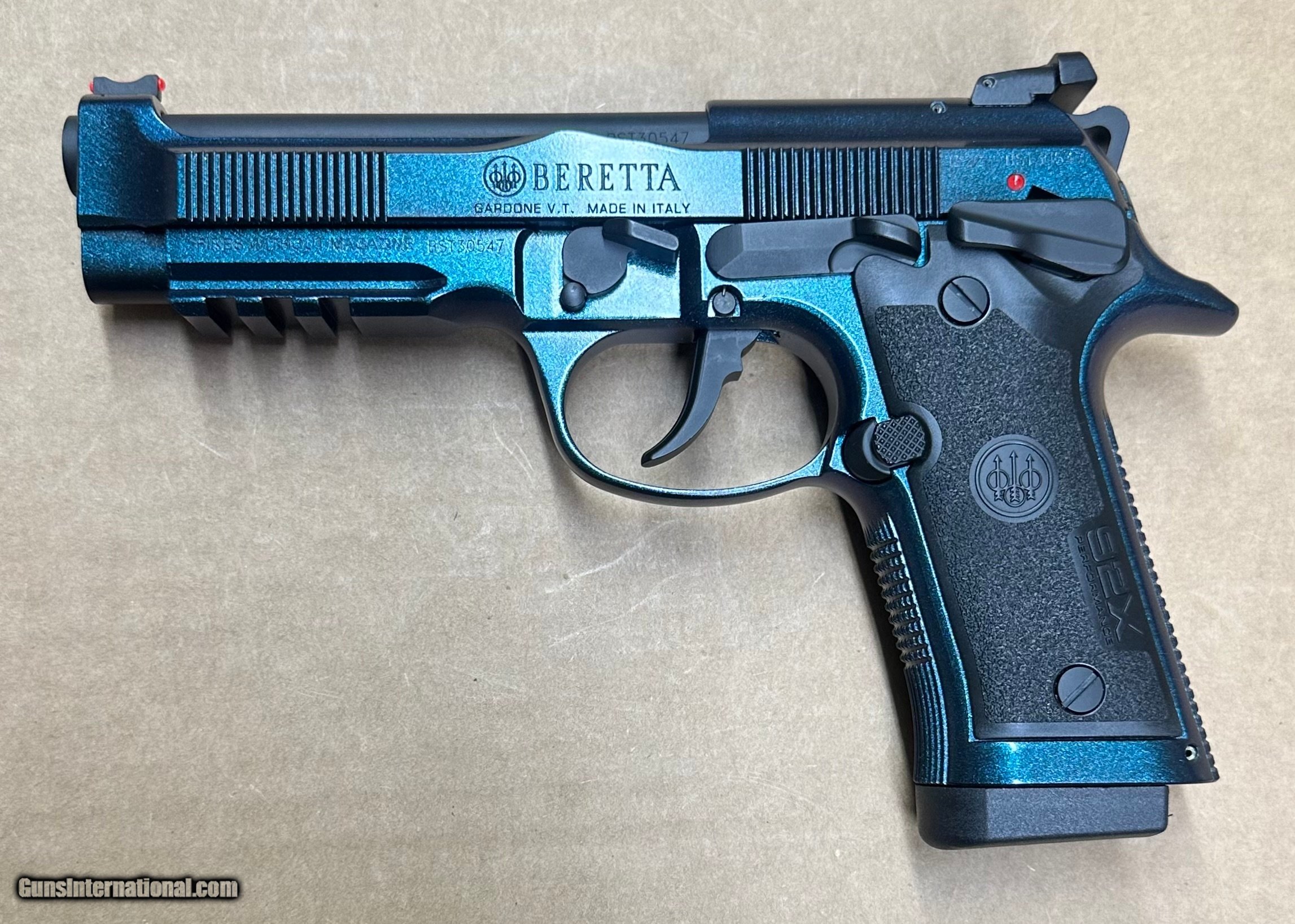 Wilson Combat Beretta 92X Performance 9mm Typhoon Finish Action Tune