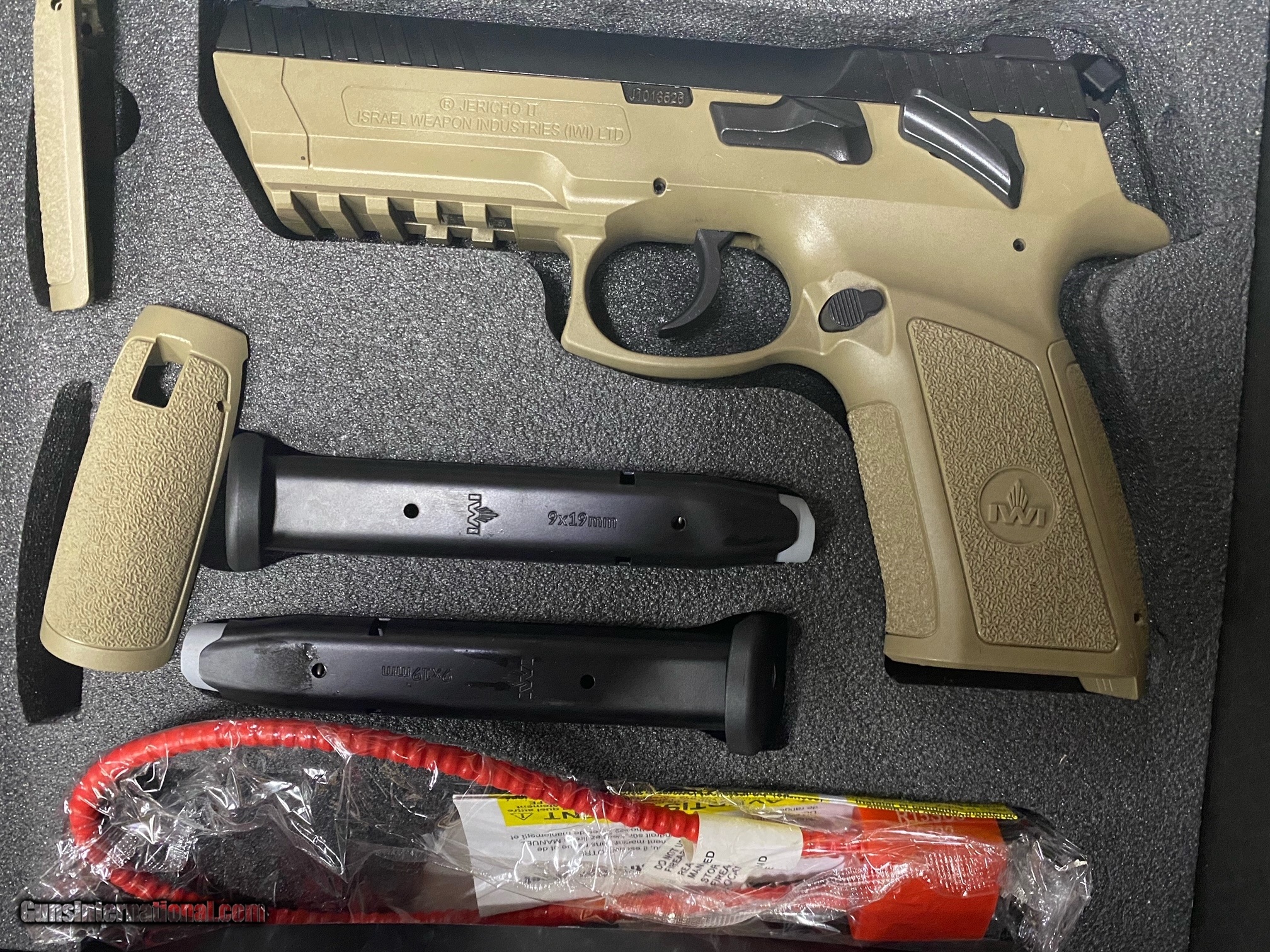 IWI Jericho 941 9MM 17 Round Capacity FDE J941PL9FD-II