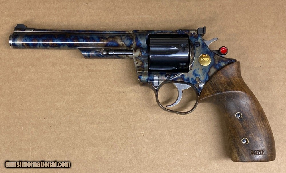 Korth Vintage Limited Edition 357 Mag Full Case Hardened Colored Night Hawk