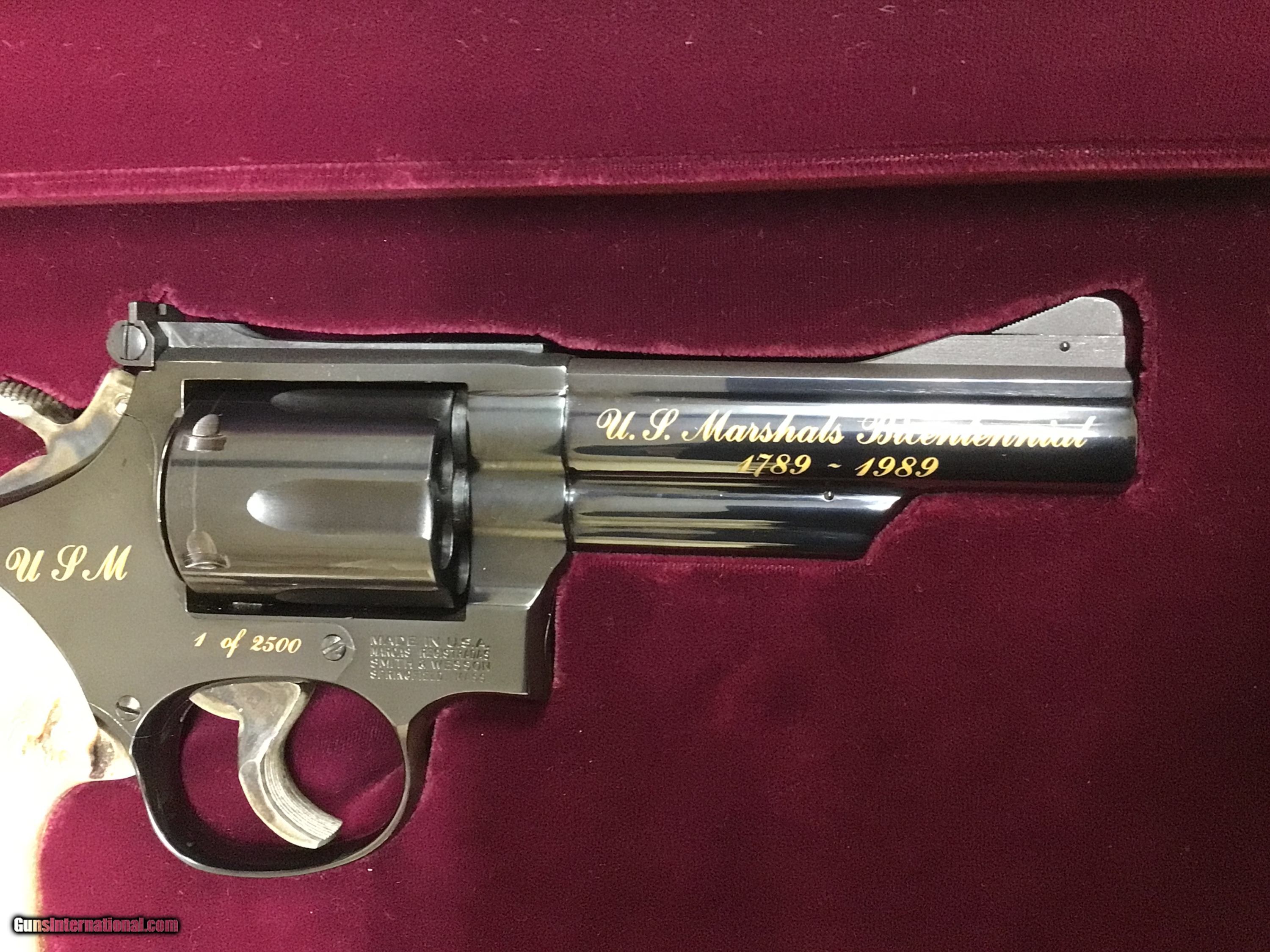 S & W Model United States Marshal Model 19 Prototype .357 Magnum