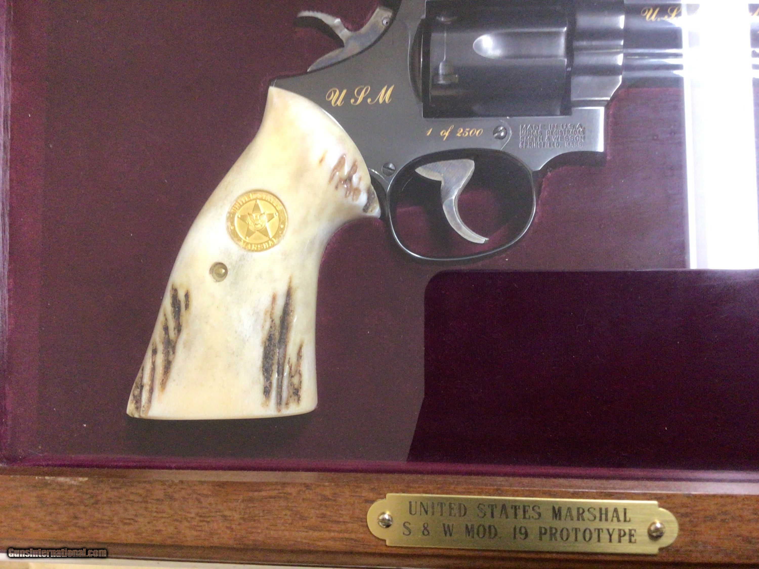 S & W Model United States Marshal Model 19 Prototype .357 Magnum